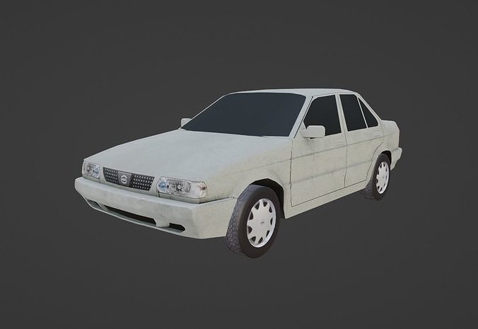 3D model Nissan Tsuru VR / AR / low-poly | CGTrader