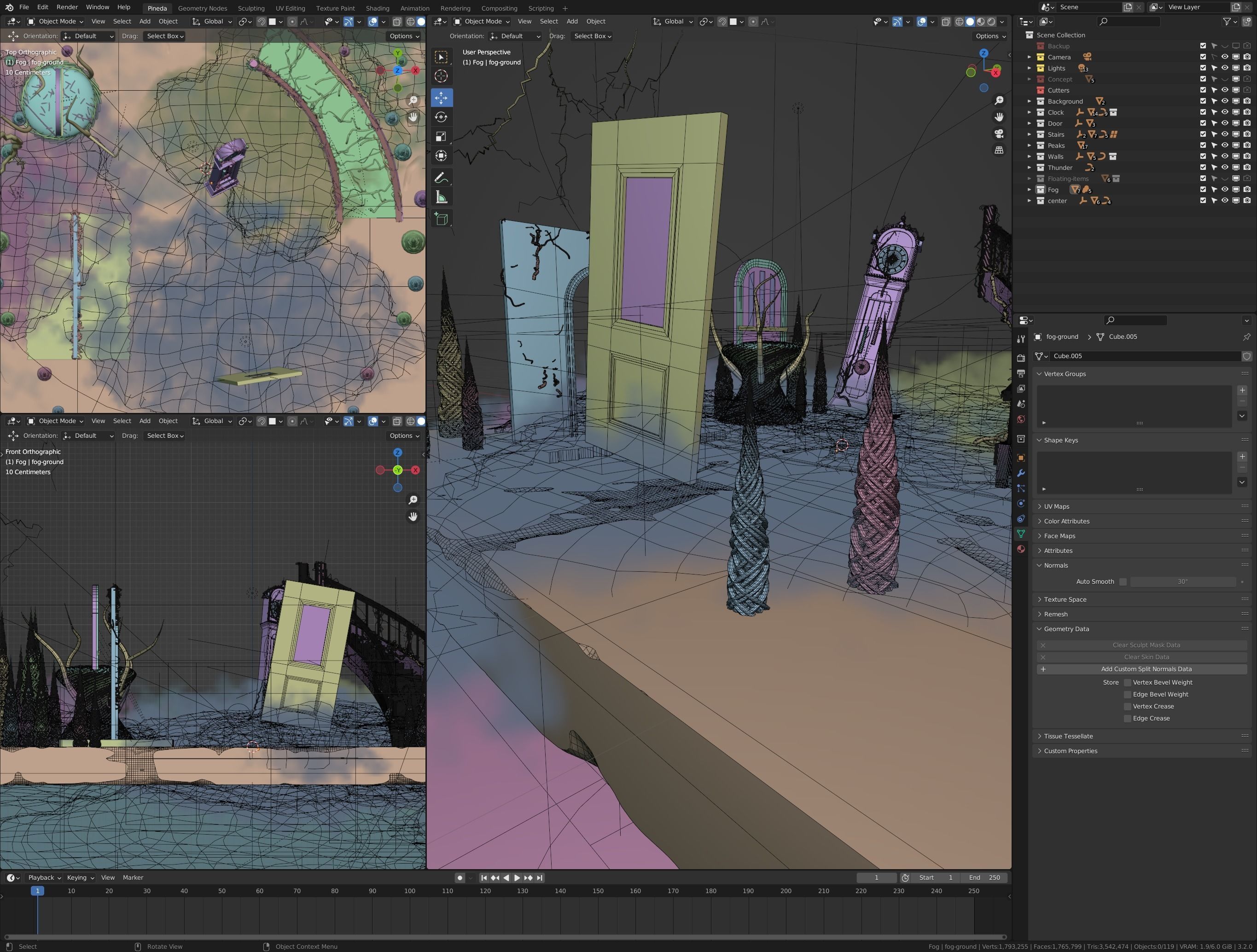 Vecnas Mind Lair - Stranger Things 4 3D model | CGTrader