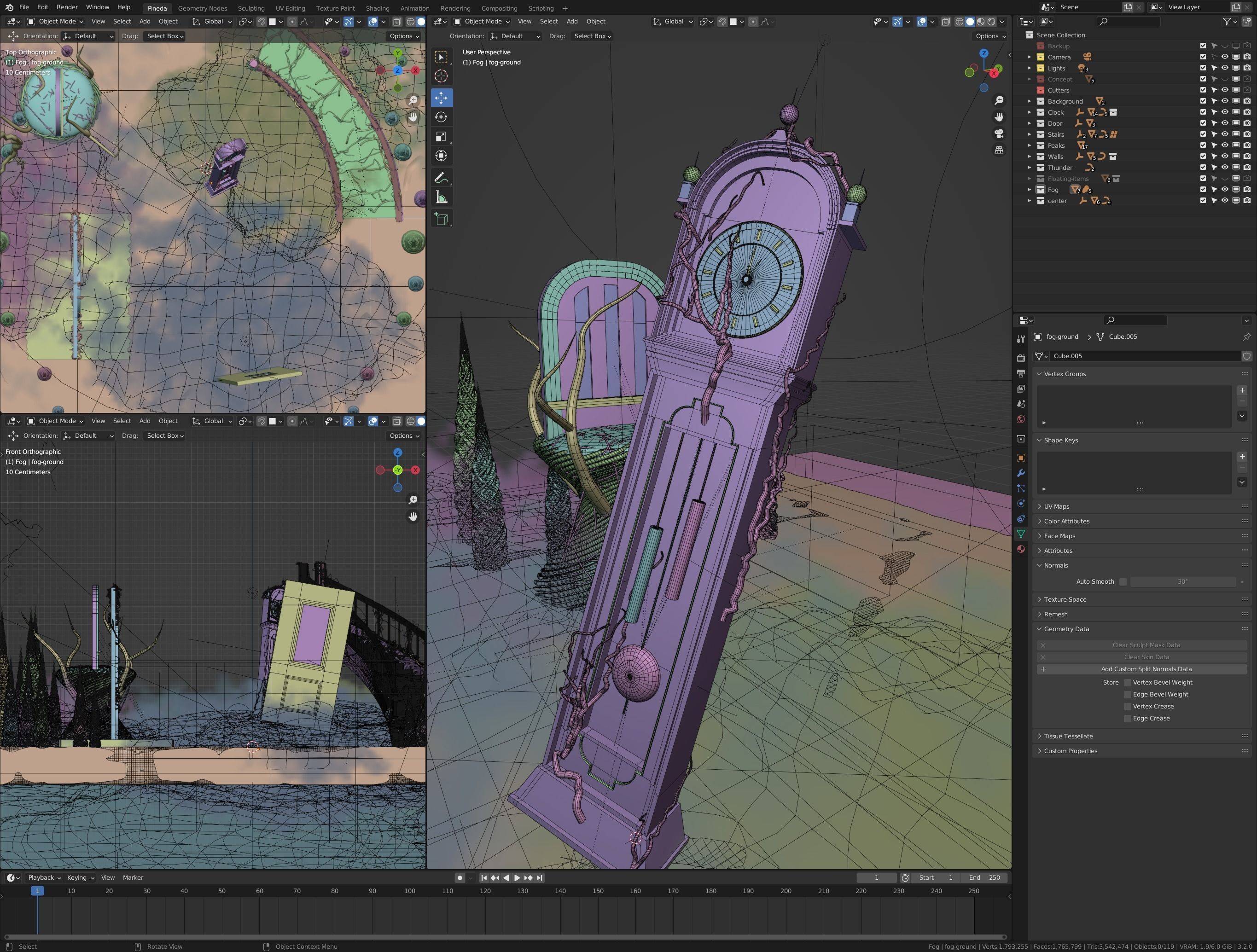 Vecnas Mind Lair - Stranger Things 4 3D model | CGTrader