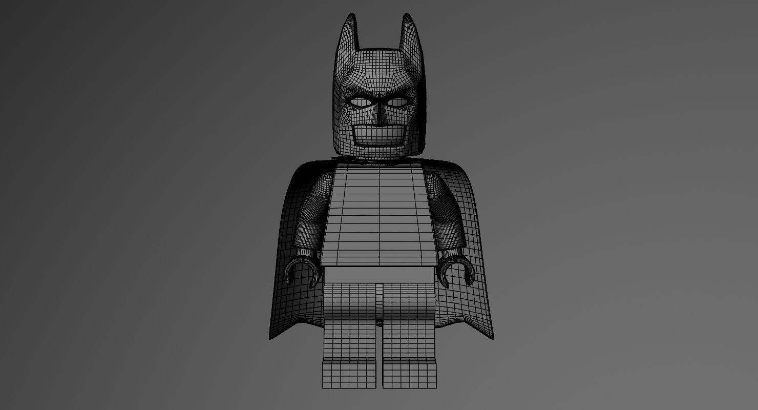LEGO Batman Begins 3D model rigged | CGTrader