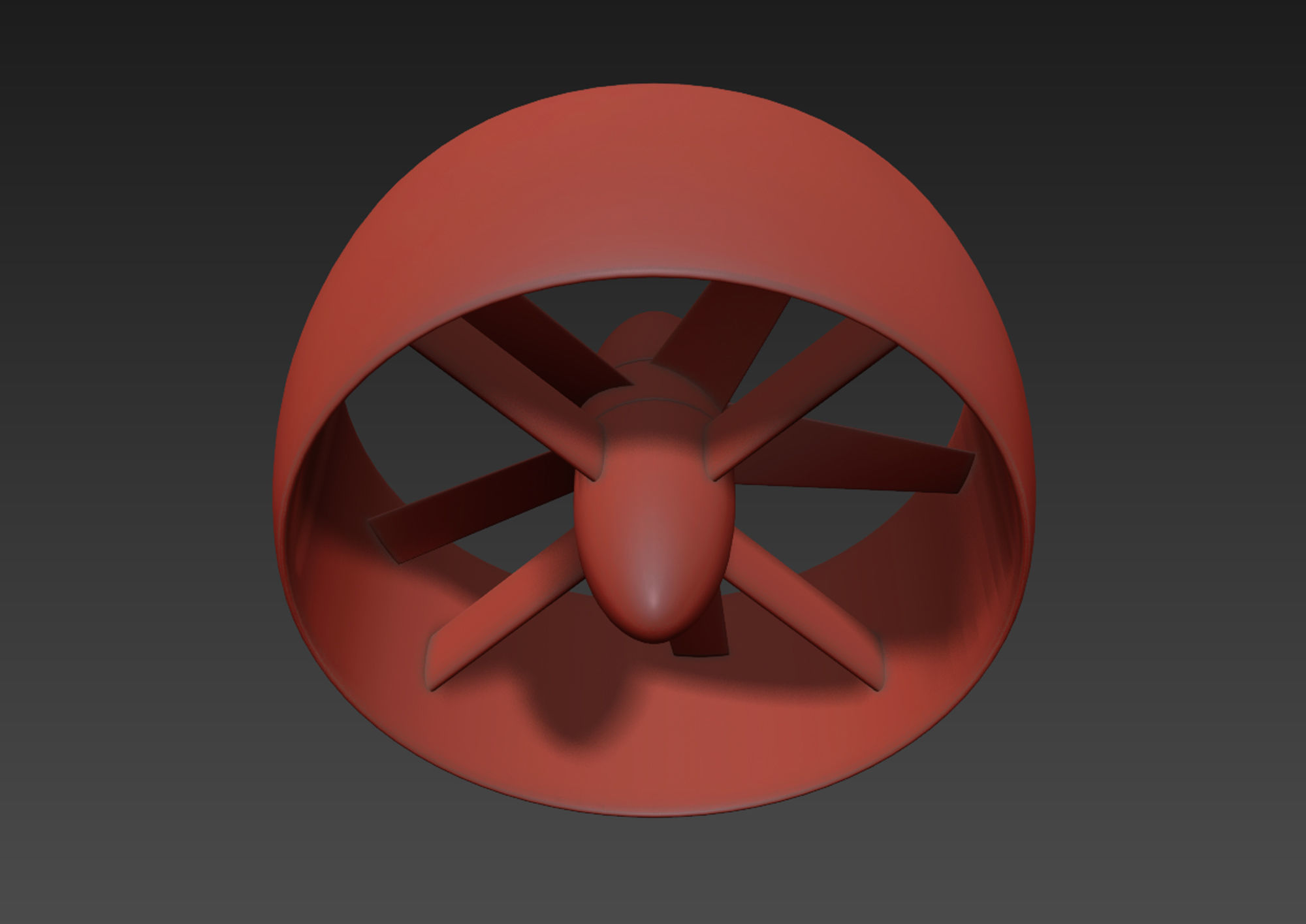 Ducted Fan for Aircraft 3D model | CGTrader