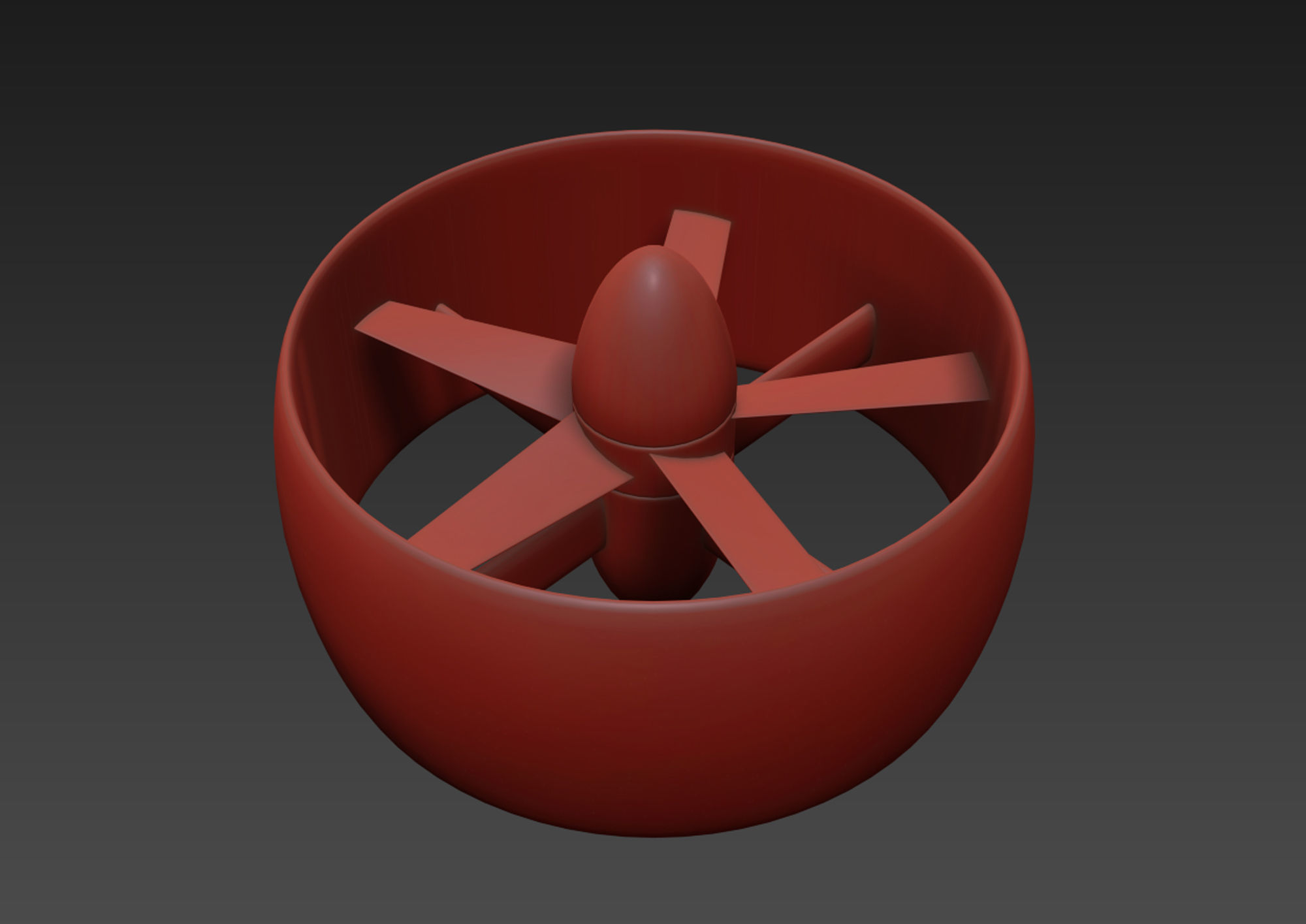 Ducted Fan for Aircraft 3D model | CGTrader
