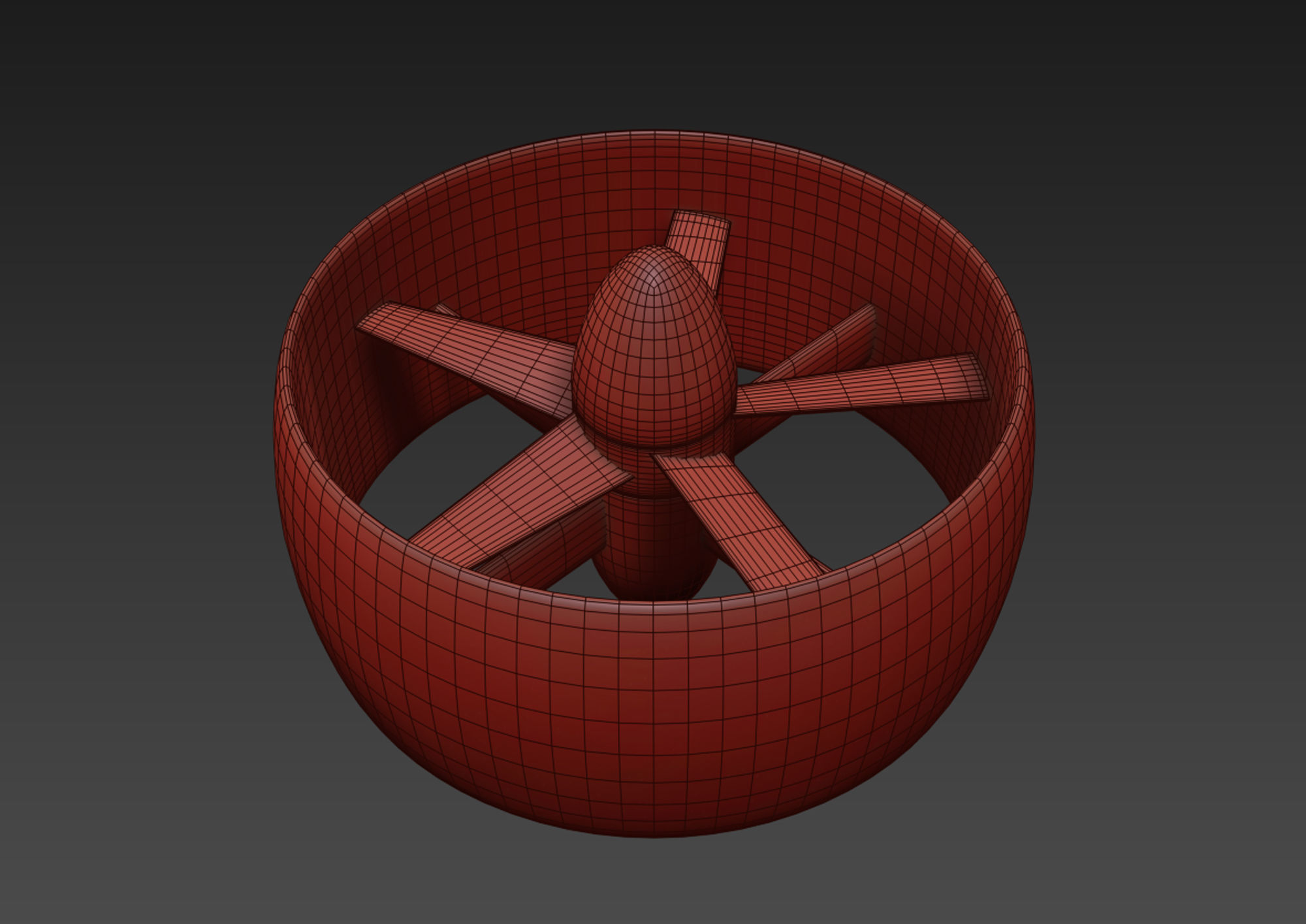 Ducted Fan for Aircraft 3D model | CGTrader