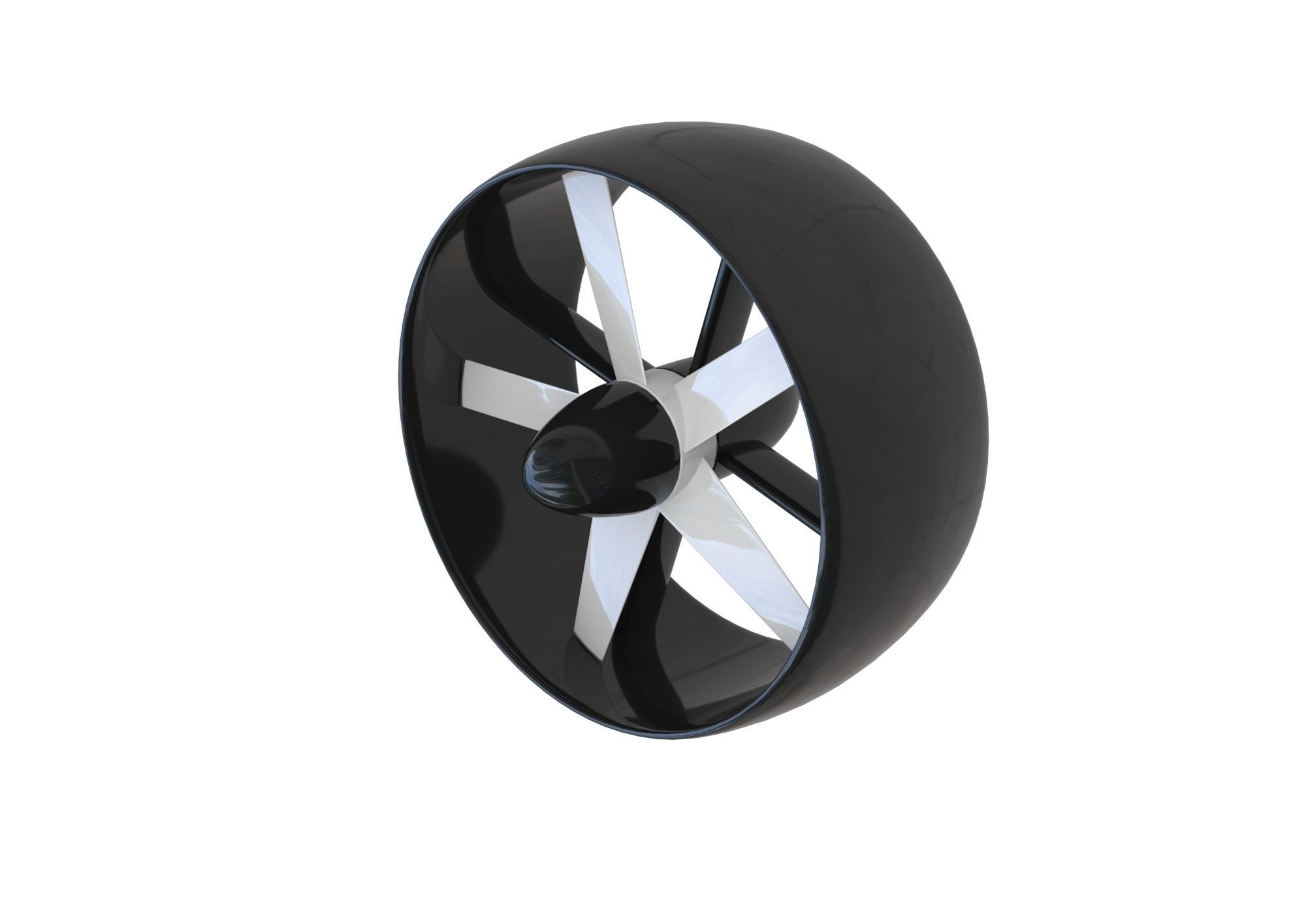 Ducted Fan for Aircraft 3D model | CGTrader