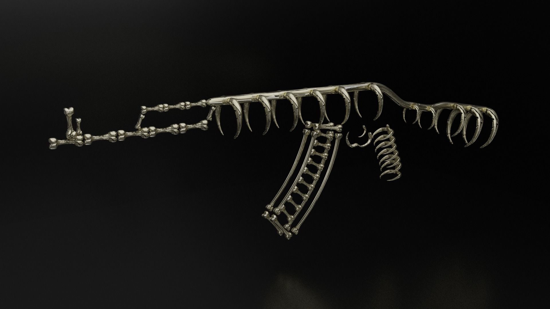 3D model AK GUN VR / AR / low-poly | CGTrader