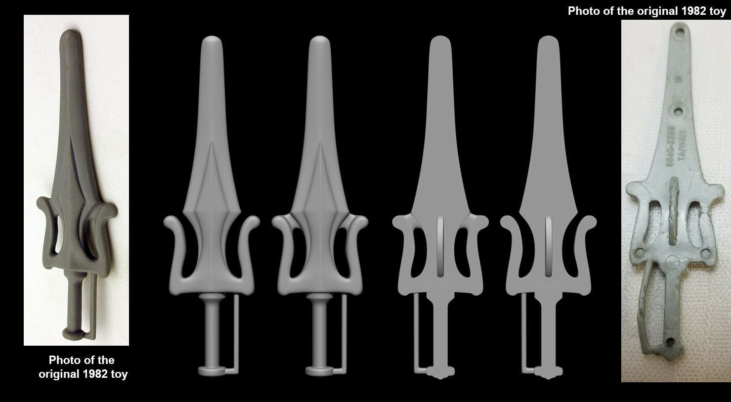 3D PRINTABLE HE-MAN AXE AND POWER SWORD - 1982 - HEMAN WEAPON 3D model ...