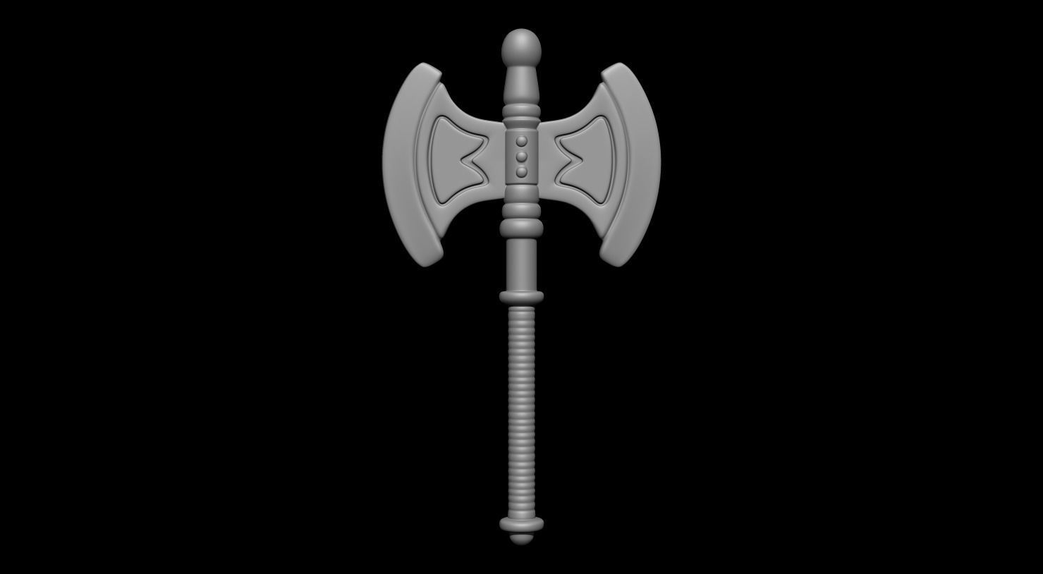 3D PRINTABLE HE-MAN AXE AND POWER SWORD - 1982 - HEMAN WEAPON 3D model ...
