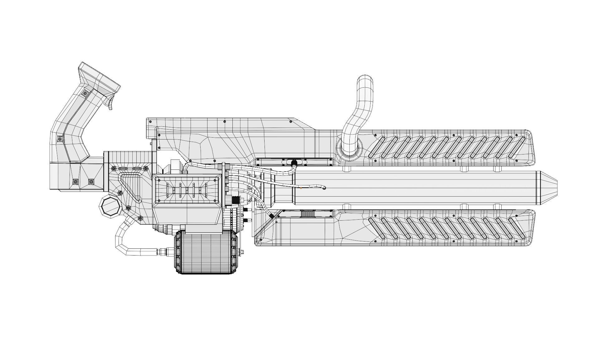 Terminator Genisys Plasma Minigun 3D model | CGTrader