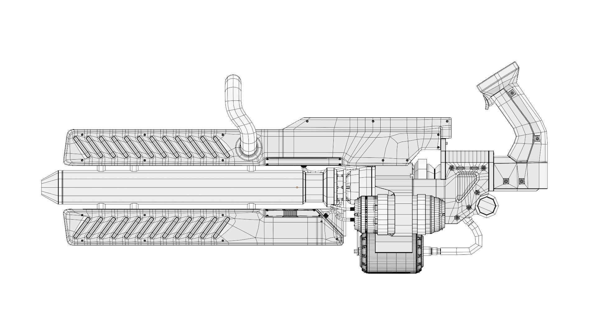 Terminator Genisys Plasma Minigun 3D model | CGTrader