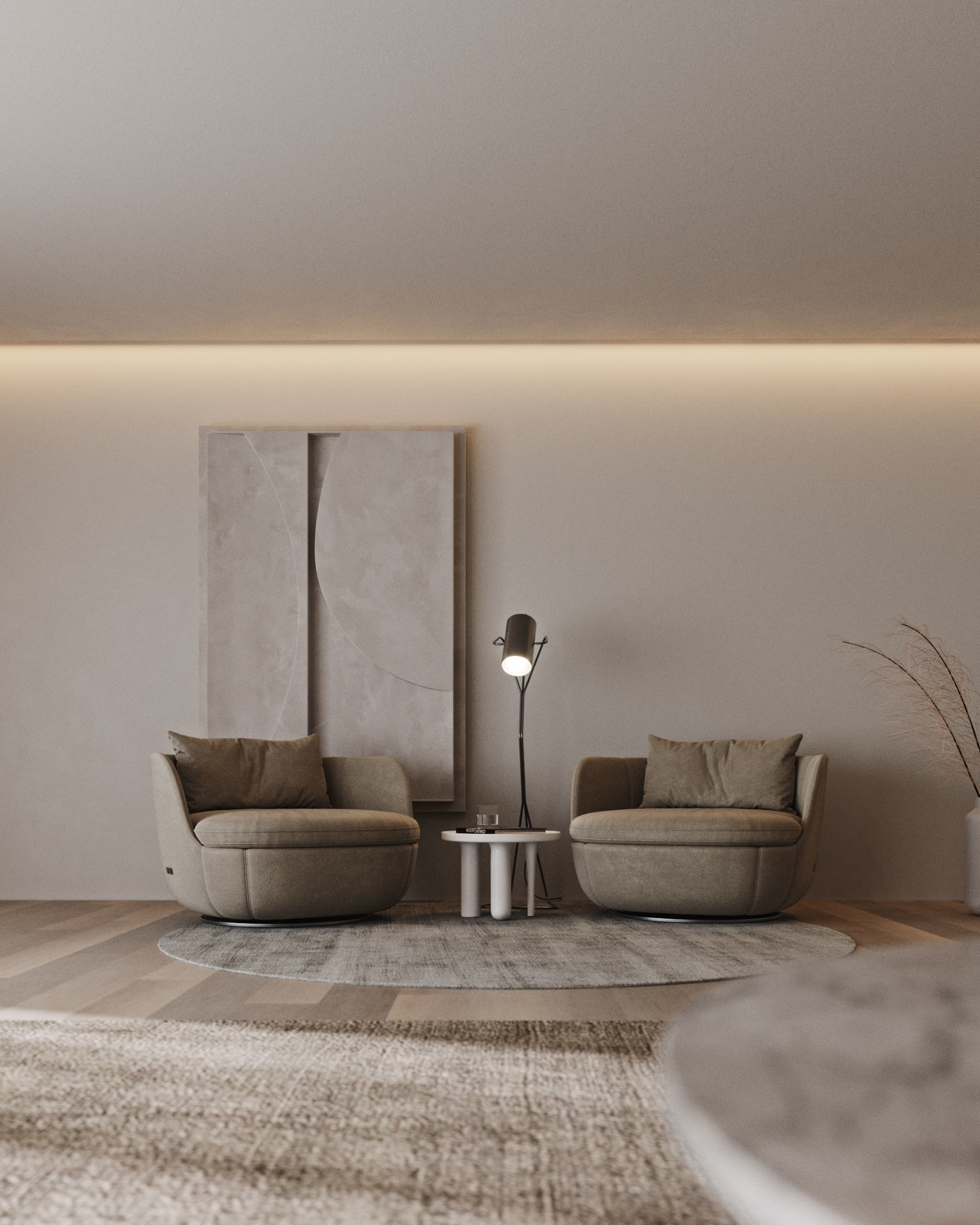 Apartment Interior 3D Scene 3D model | CGTrader