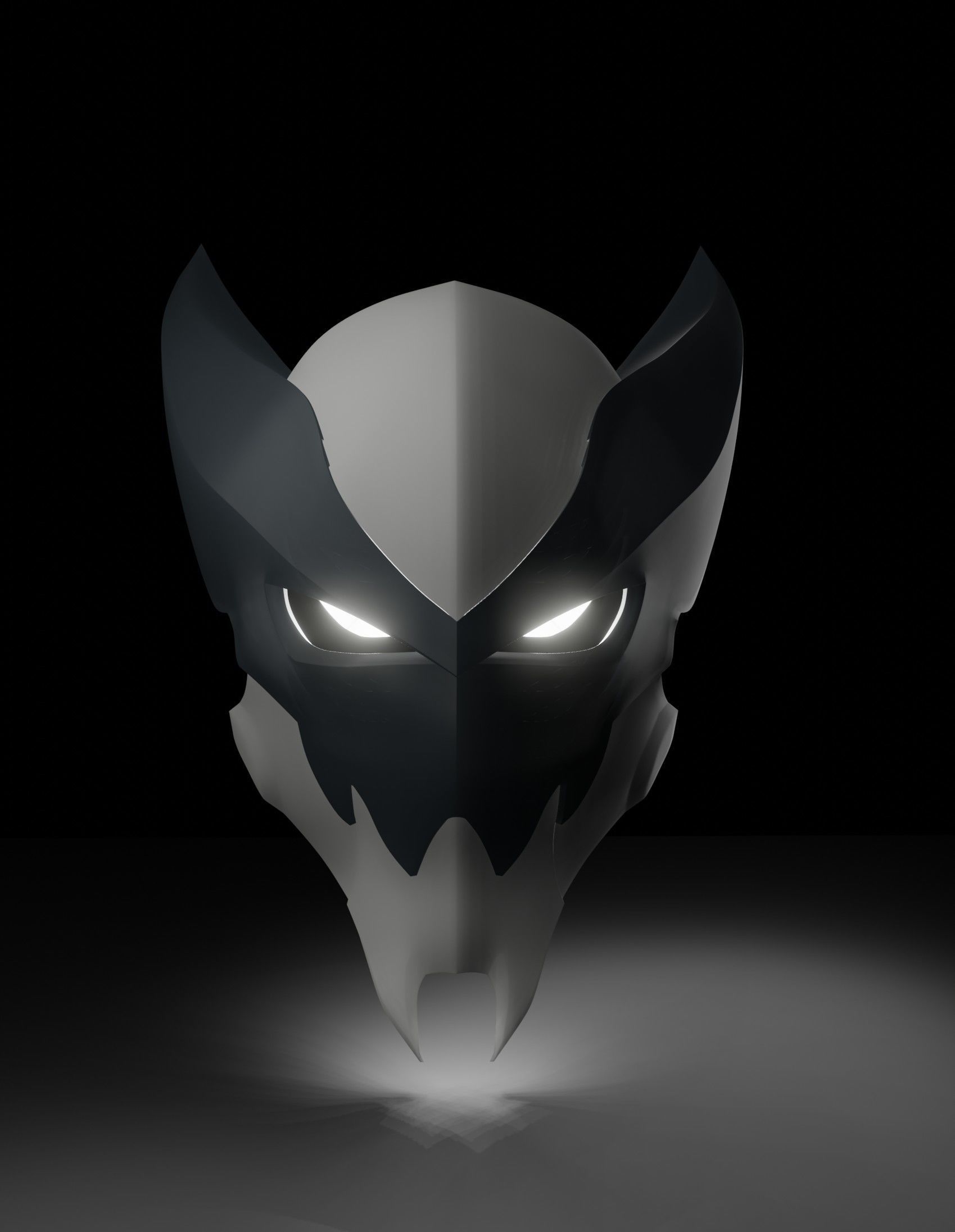 Marvel Hero - Poison Wolverine 3D Helmet 3D model | CGTrader