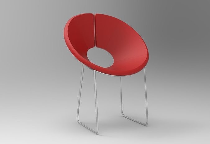 3D model Little Apollo Armchair VR / AR / low-poly | CGTrader