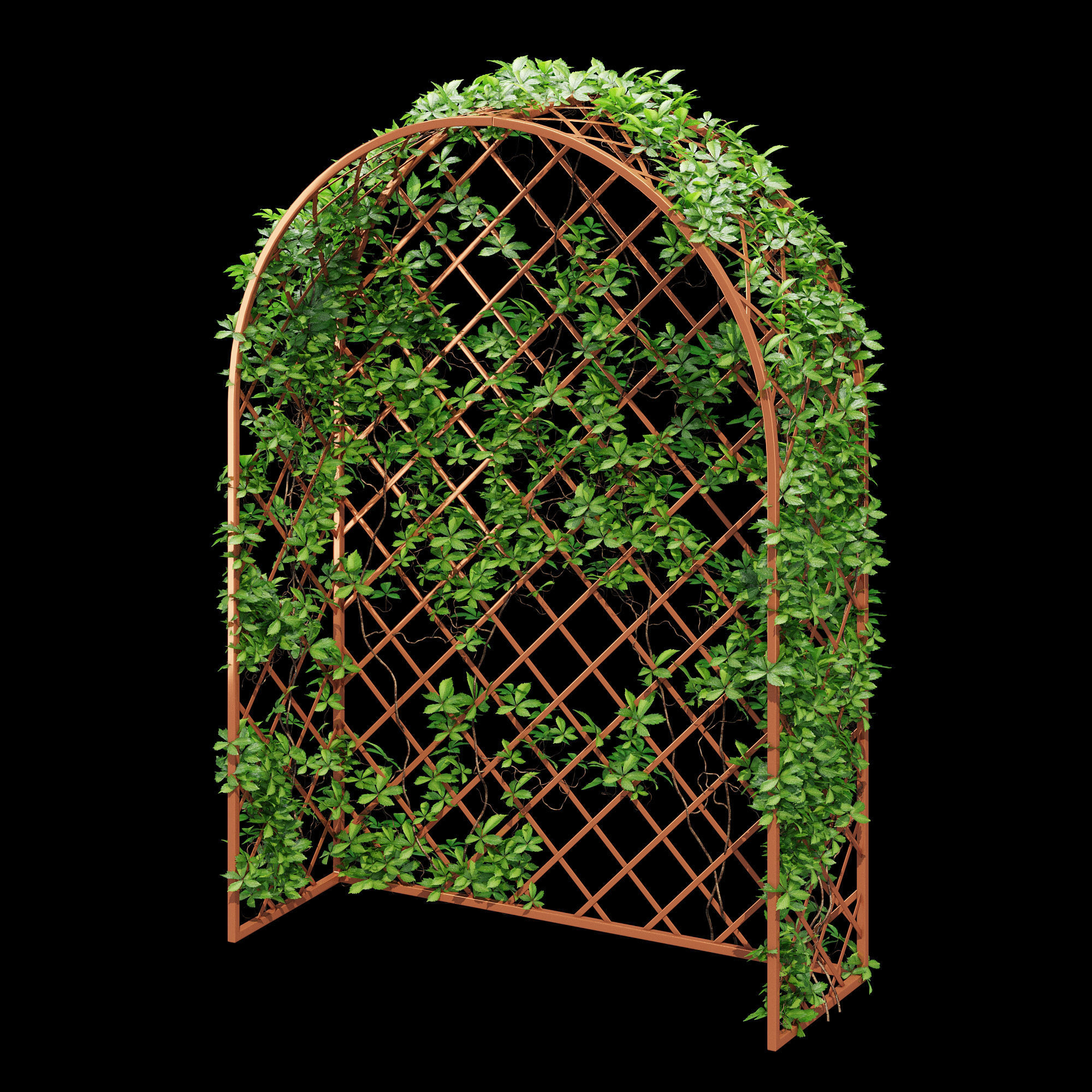 Villandry ivy arbour 3D model | CGTrader