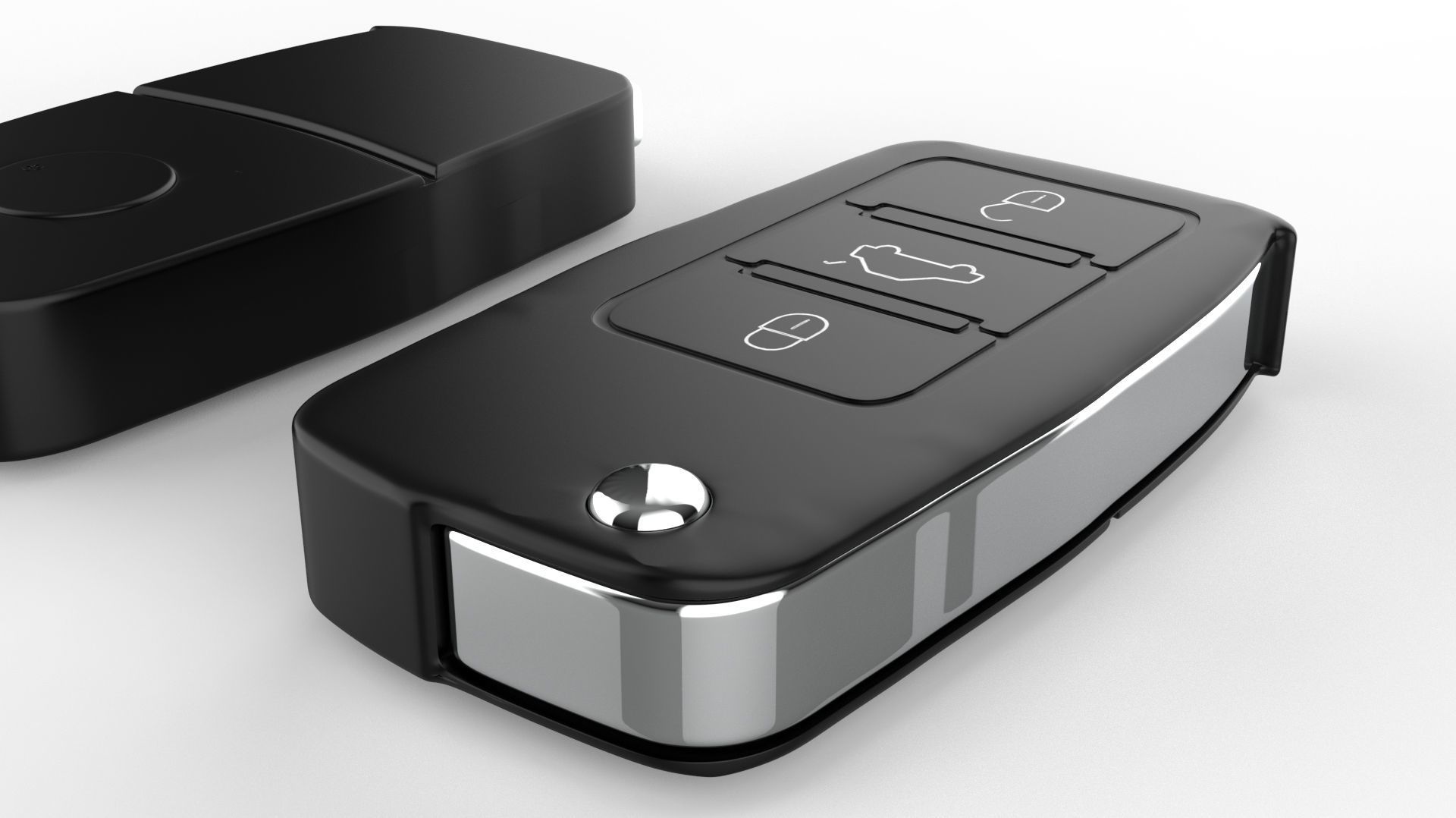 CAR KEY-01 3D model | CGTrader