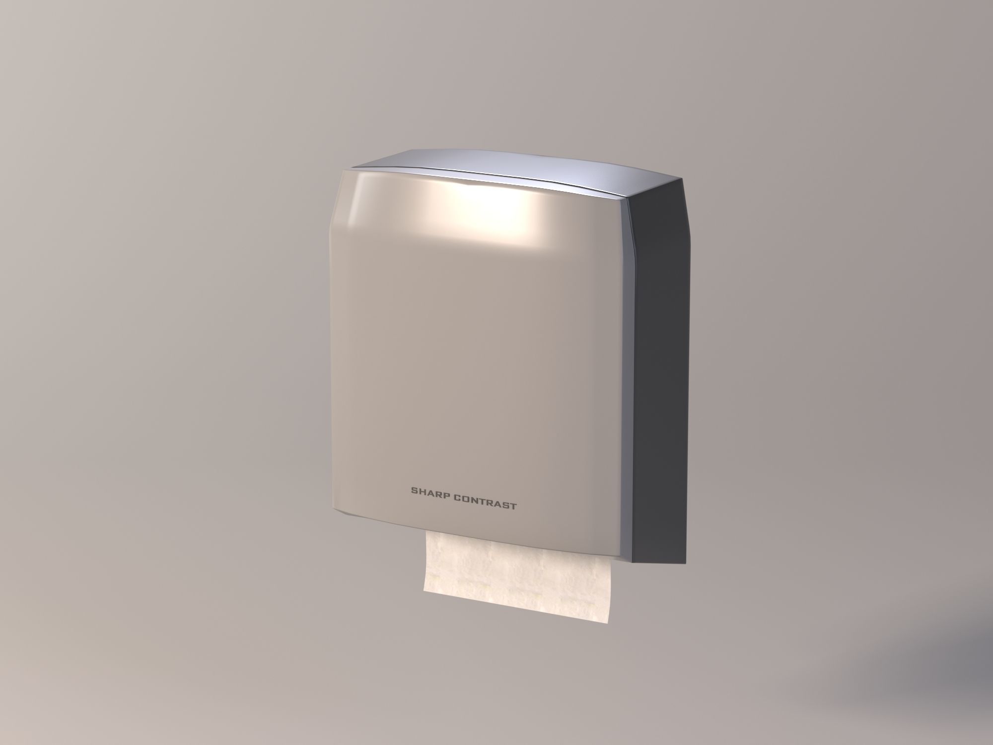 Hand Paper Dispenser 3D model | CGTrader