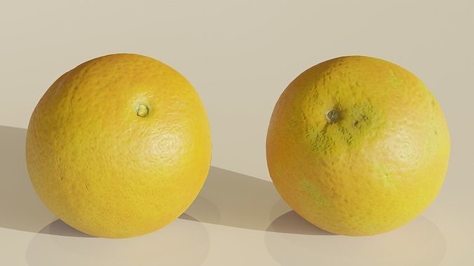 3D model Orange 1 Photorealistic VR / AR / low-poly | CGTrader