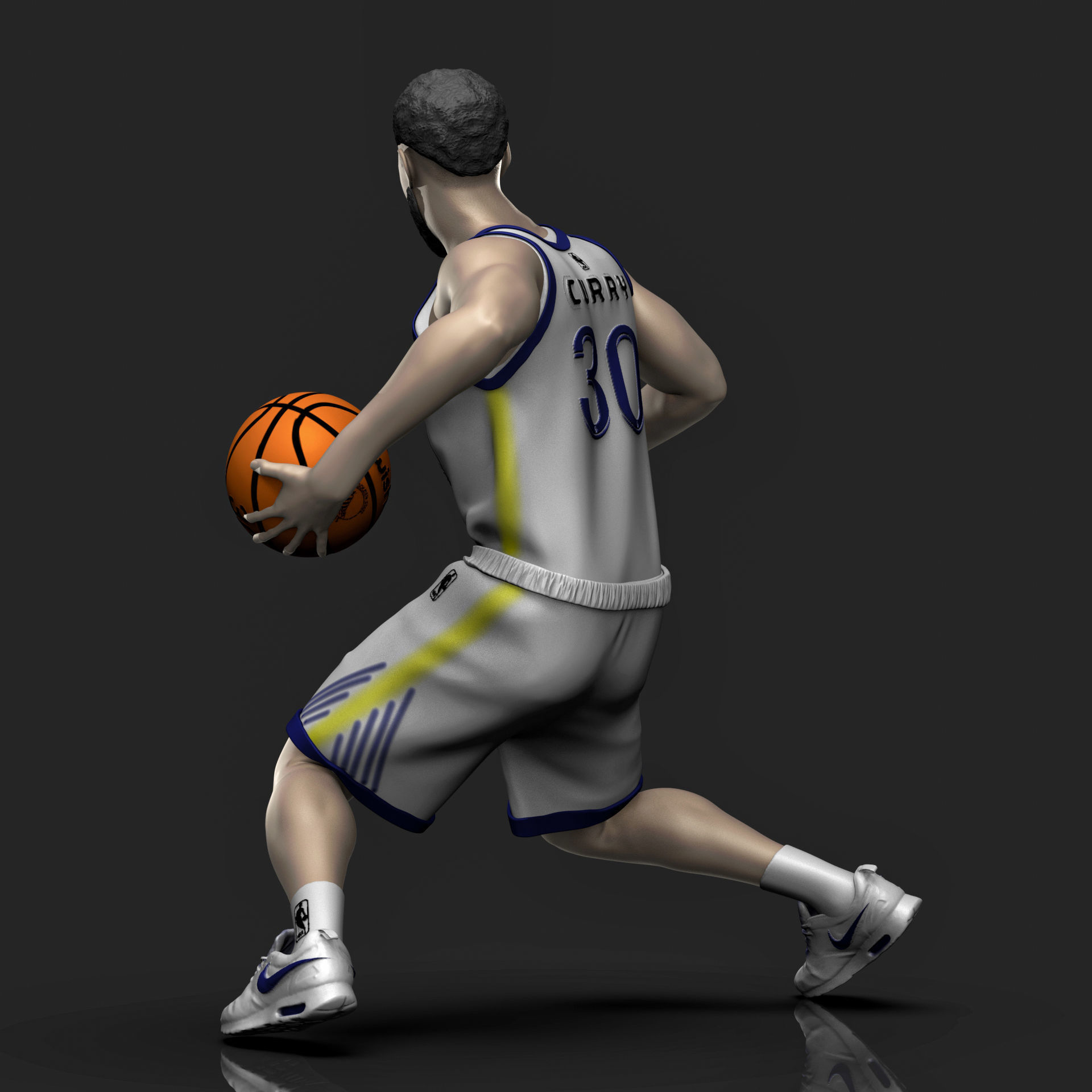 Steph Curry 3D Printable 3 3D model 3D printable | CGTrader