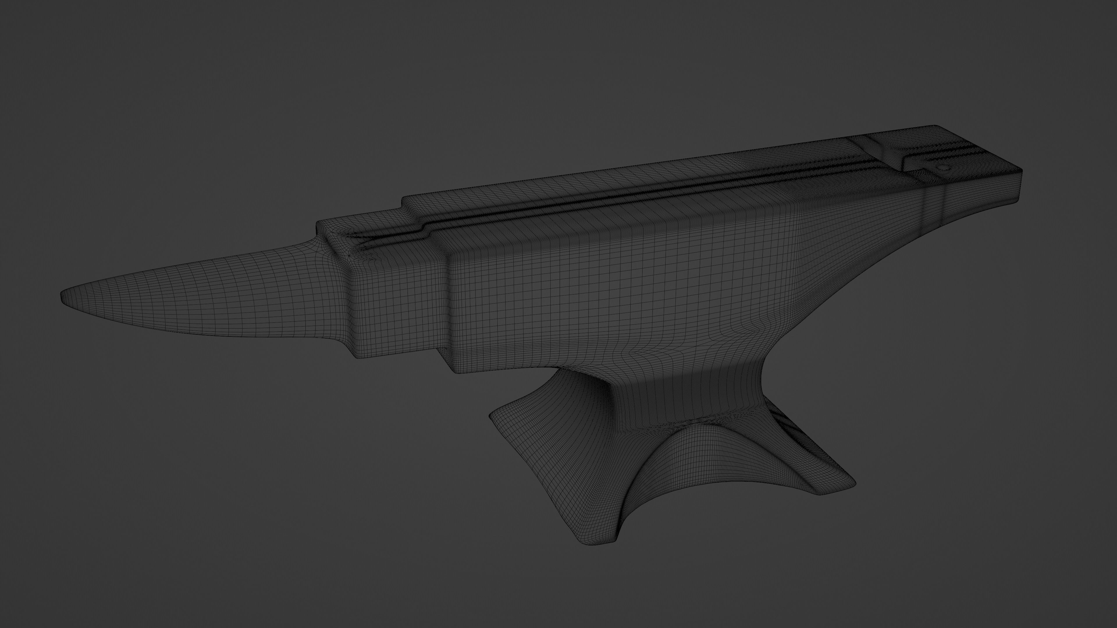 3D model 3D Modelled Anvil blender VR / AR / low-poly | CGTrader