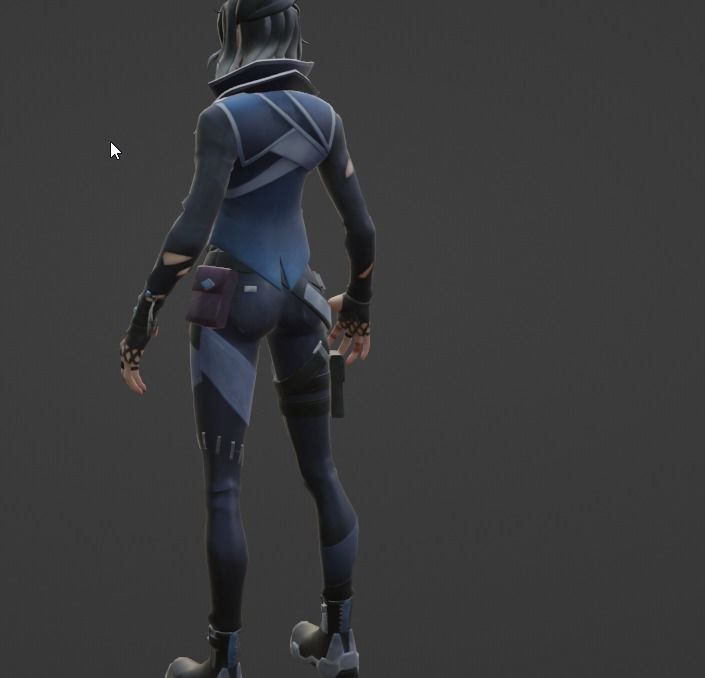 3D model Fade Valorant Agent RIGGED Low Poly VR / AR / low-poly | CGTrader