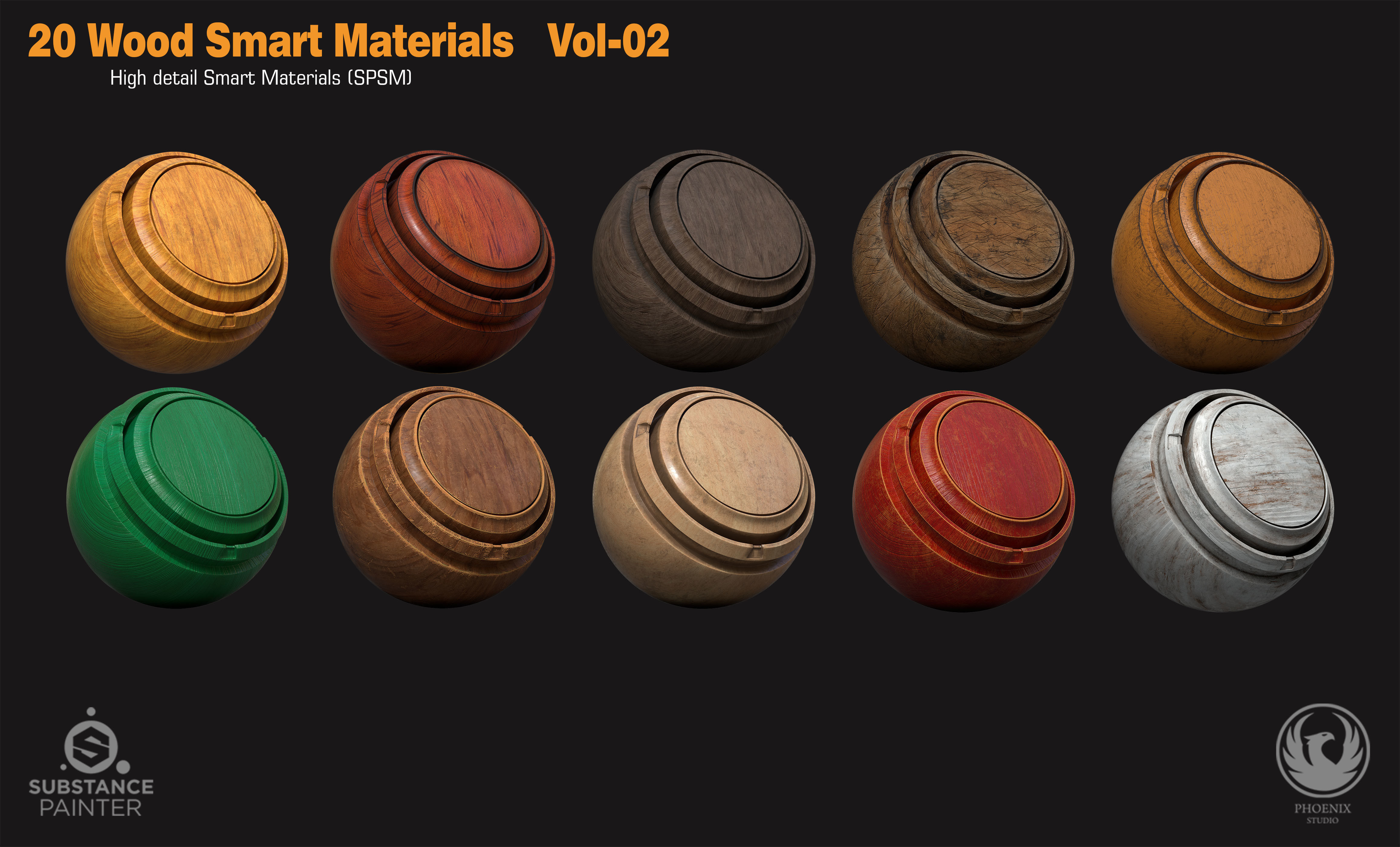 Texture 20 High detailed wood Smart Materials Texture VR / AR / low ...
