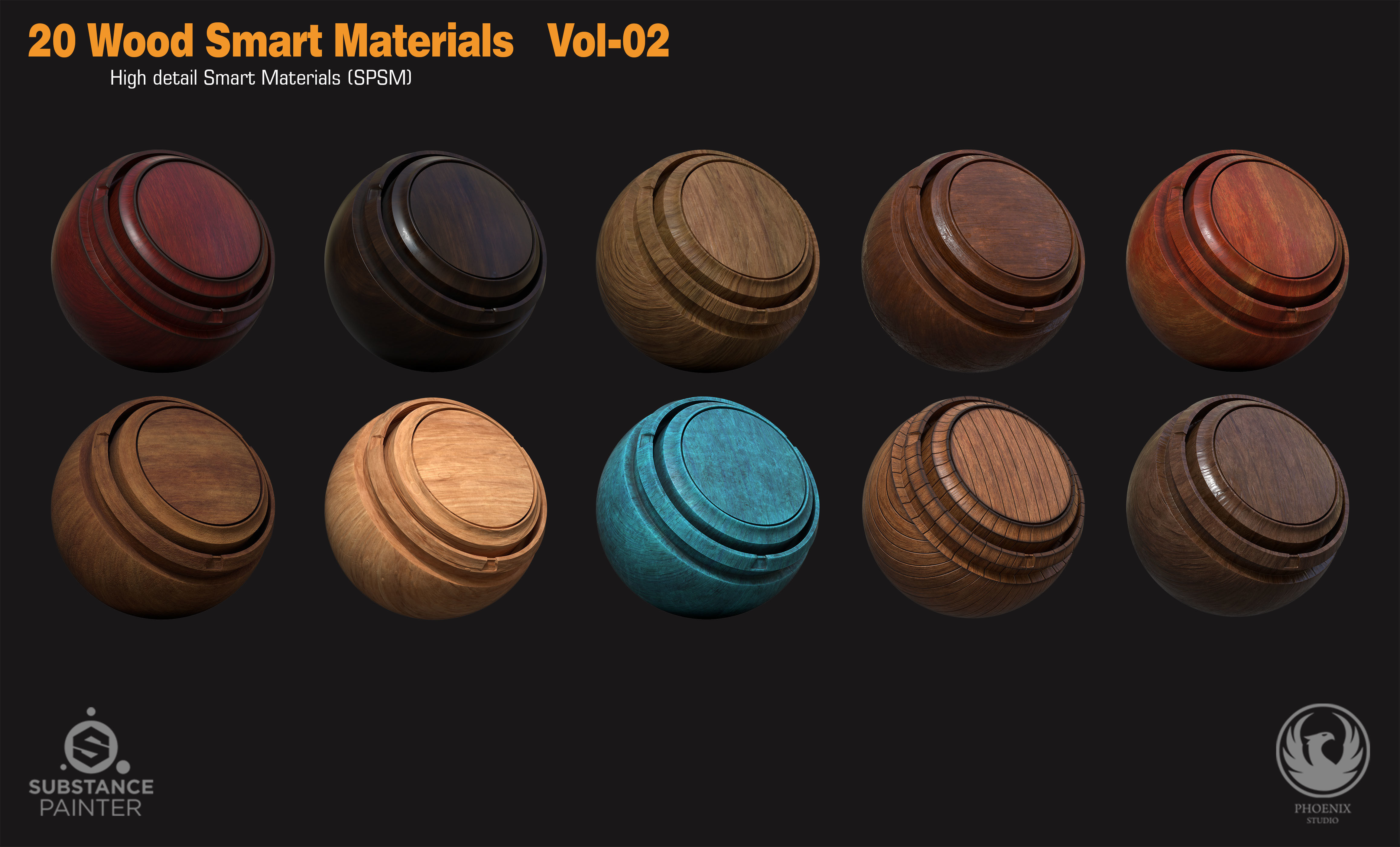 Texture 20 High detailed wood Smart Materials Texture VR / AR / low ...