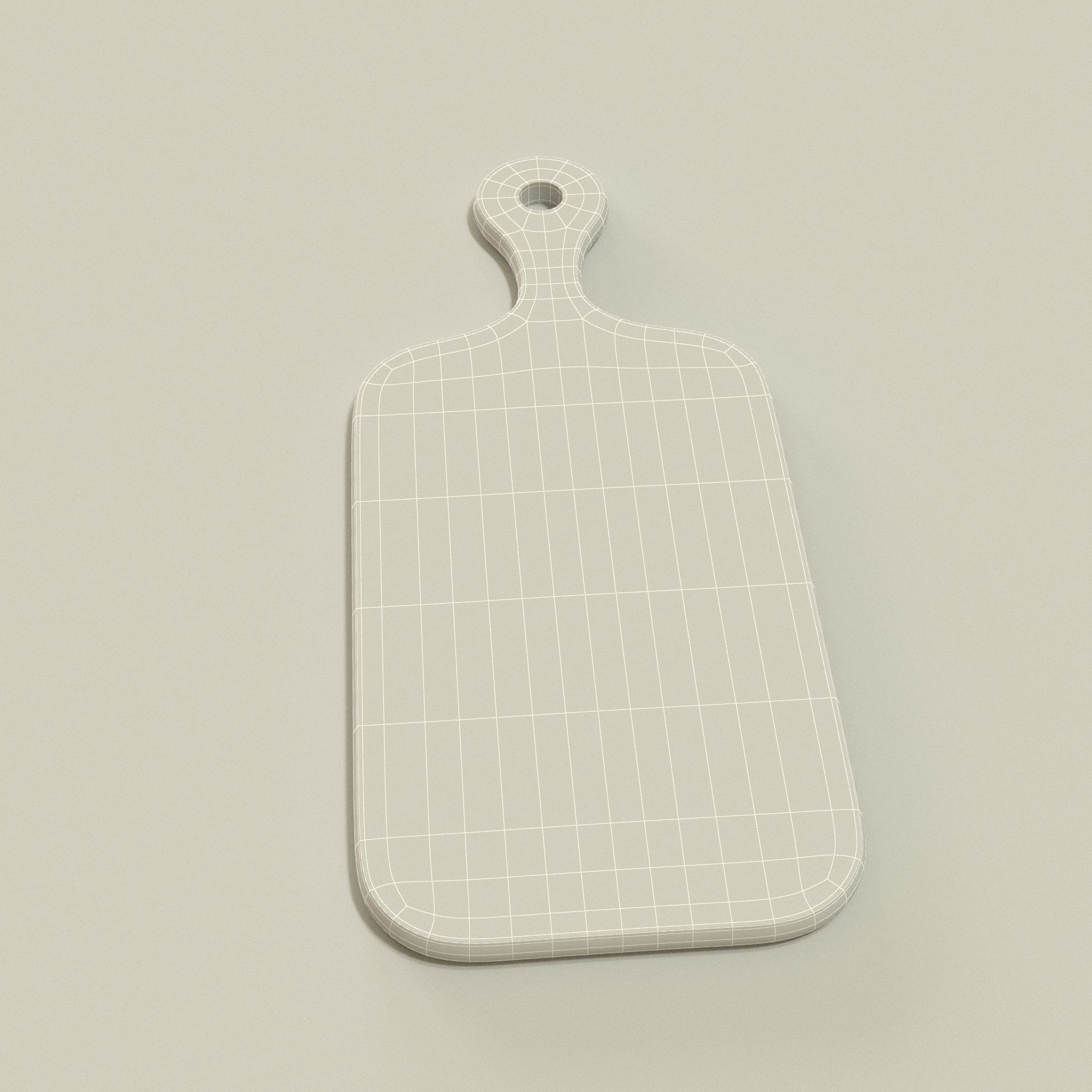 Chopping Board free 3D model animated | CGTrader