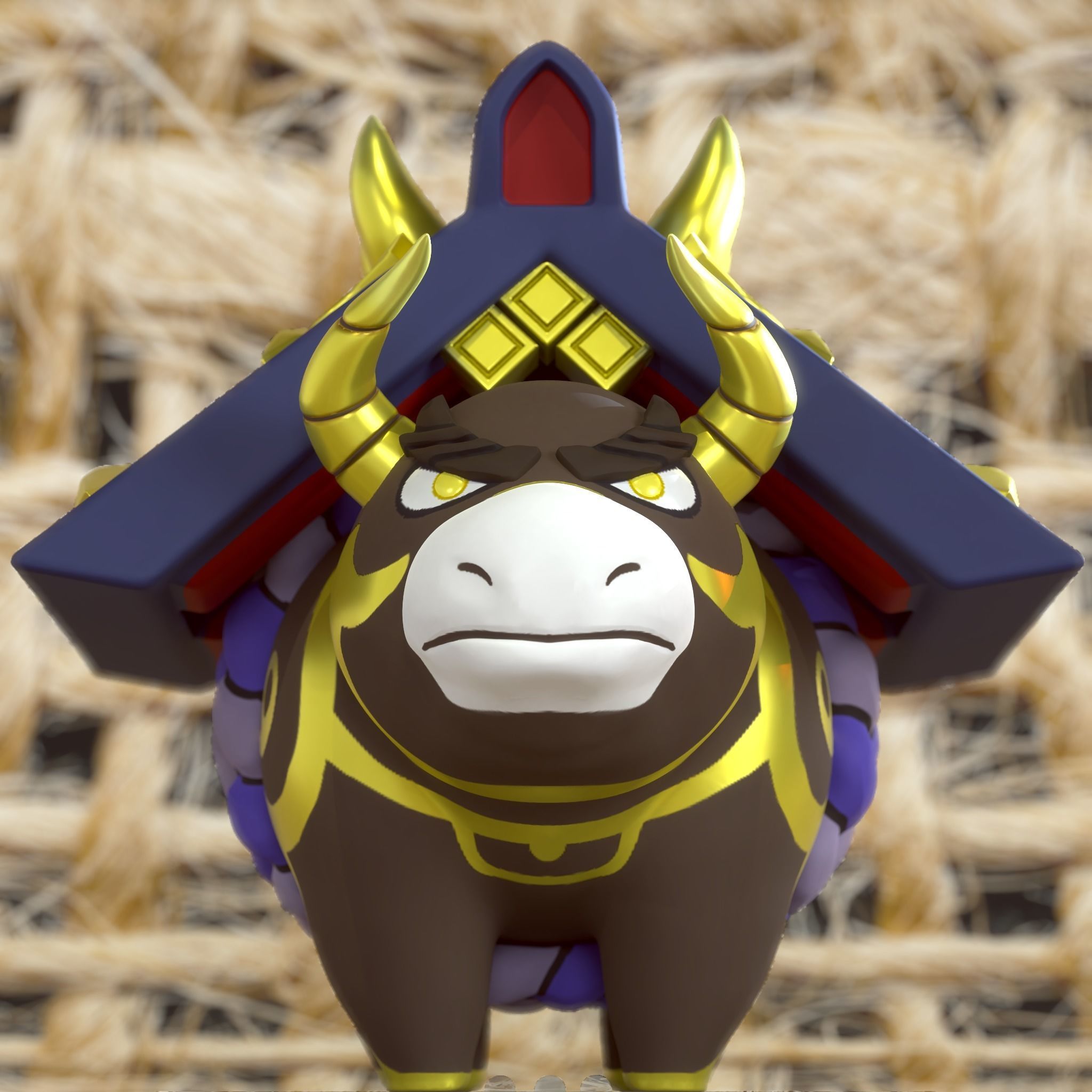 Ushi Genshin Impact 3D model 3D printable | CGTrader