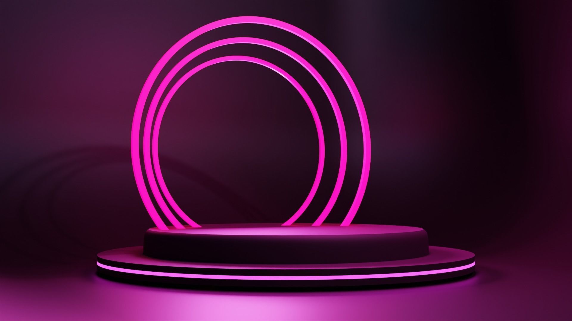 Stage for dance free 3D model | CGTrader