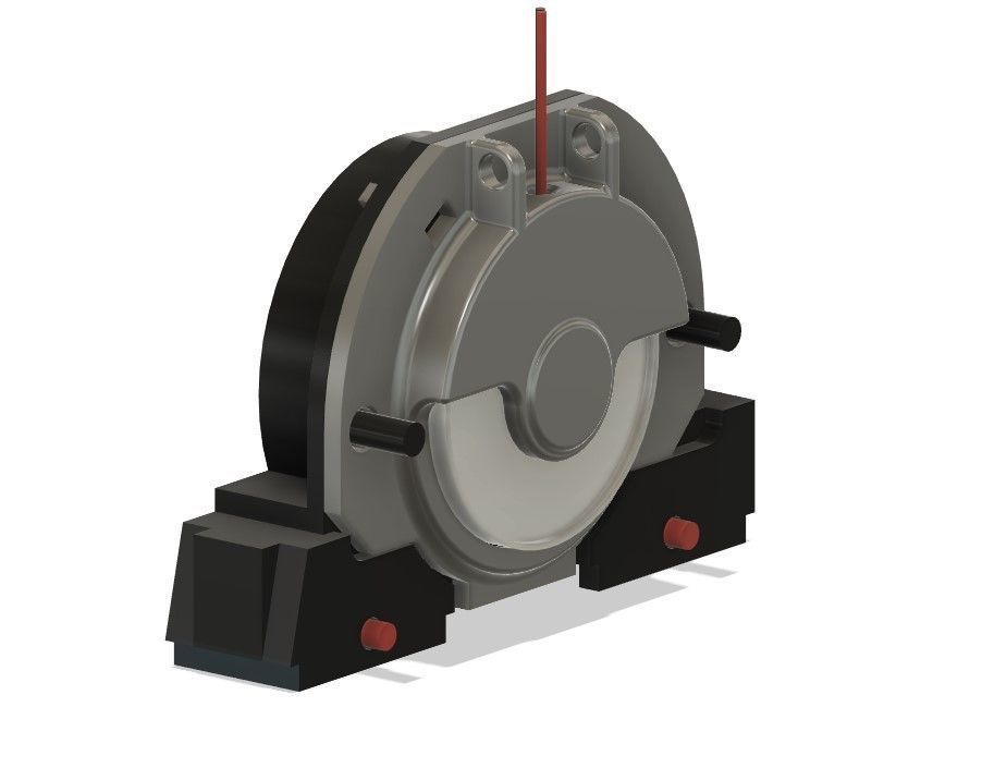 Model Railway - Bo-Bo Ringfield Motor Replacement Adapter 3D model 3D ...