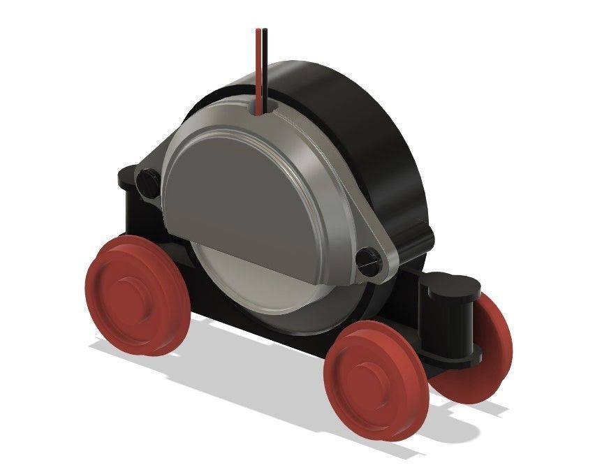 Model Railway - Bo-Bo Ringfield Motor Replacement Adapter 3D model 3D ...