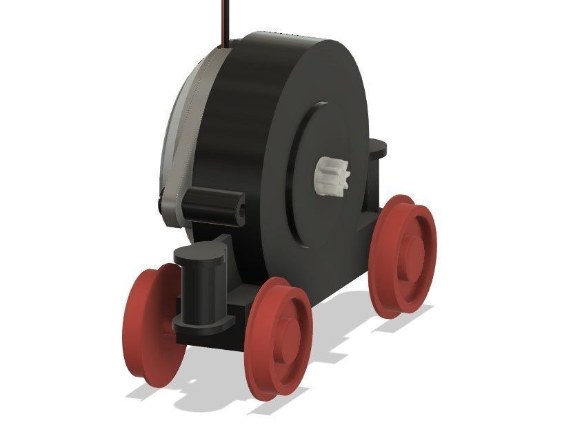 Model Railway - Bo-Bo Ringfield Motor Replacement Adapter 3D model 3D ...