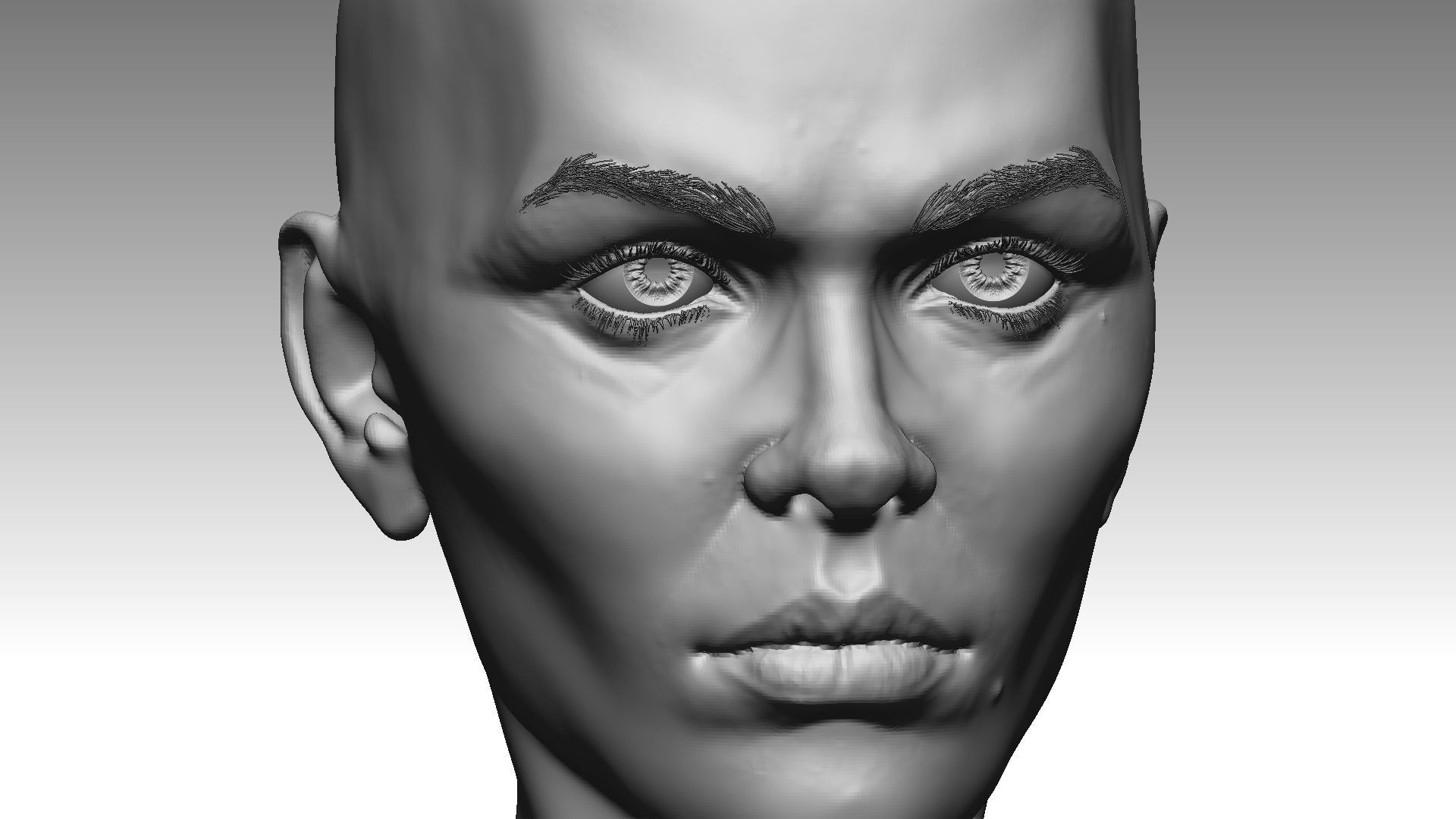 Female body Base mesh 3D model | CGTrader