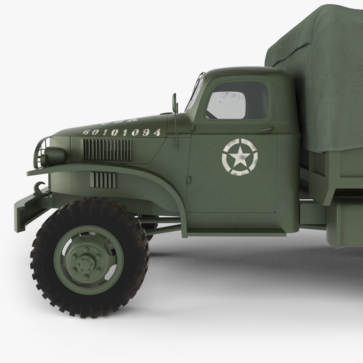 GMC CCKW Military Truck 3D model | CGTrader