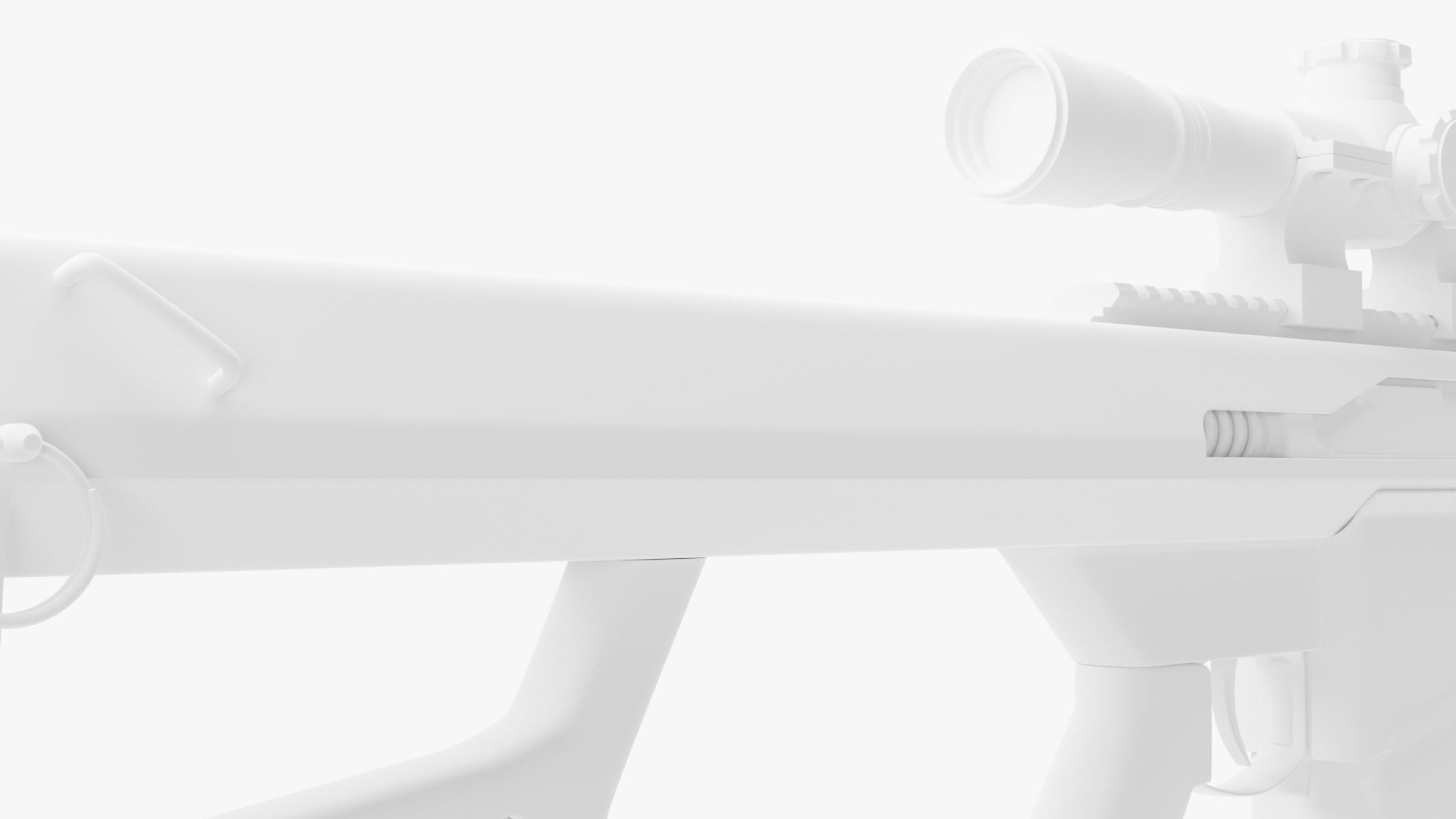 Barrett M82 Sniper Rifle 3D model | CGTrader