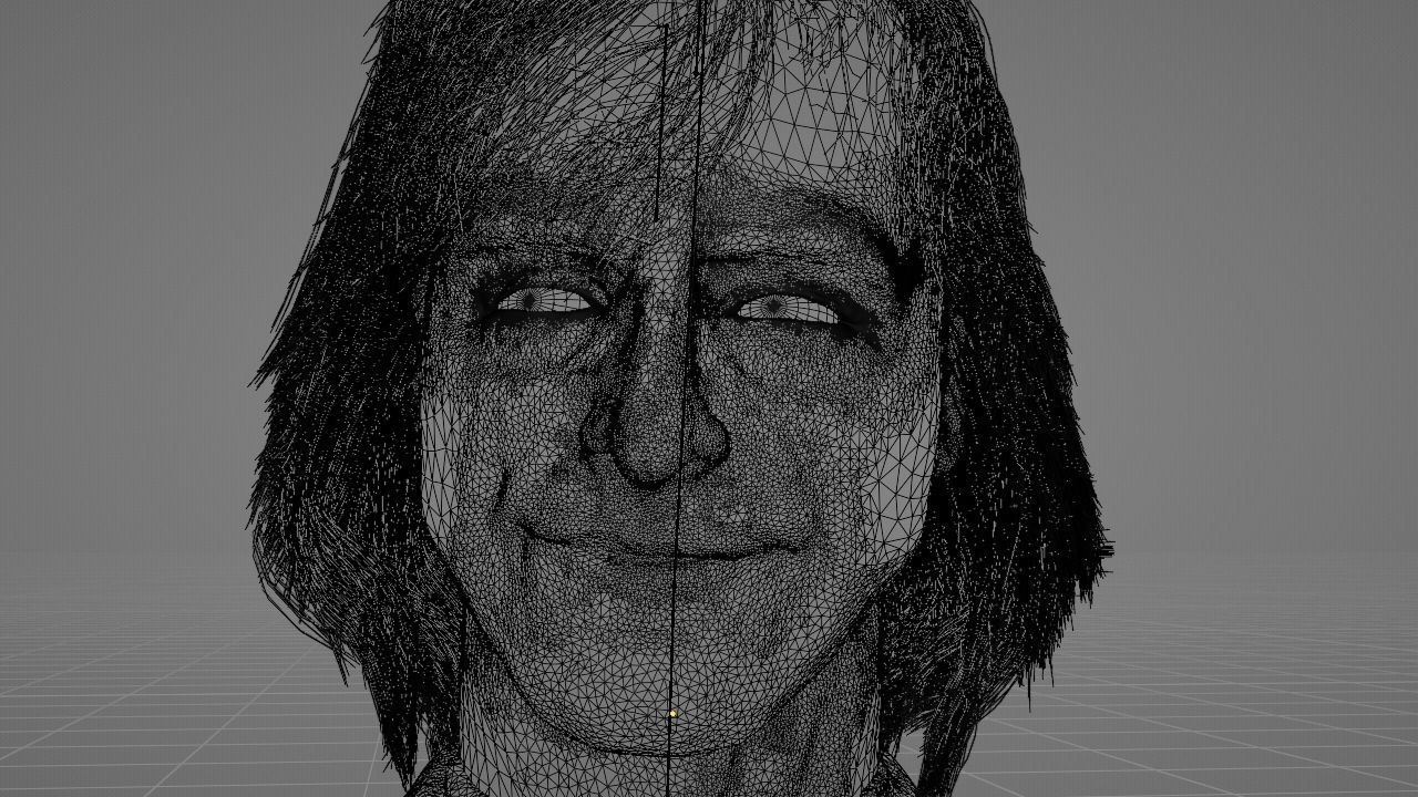 Joker Head rigged animated 3D model rigged | CGTrader