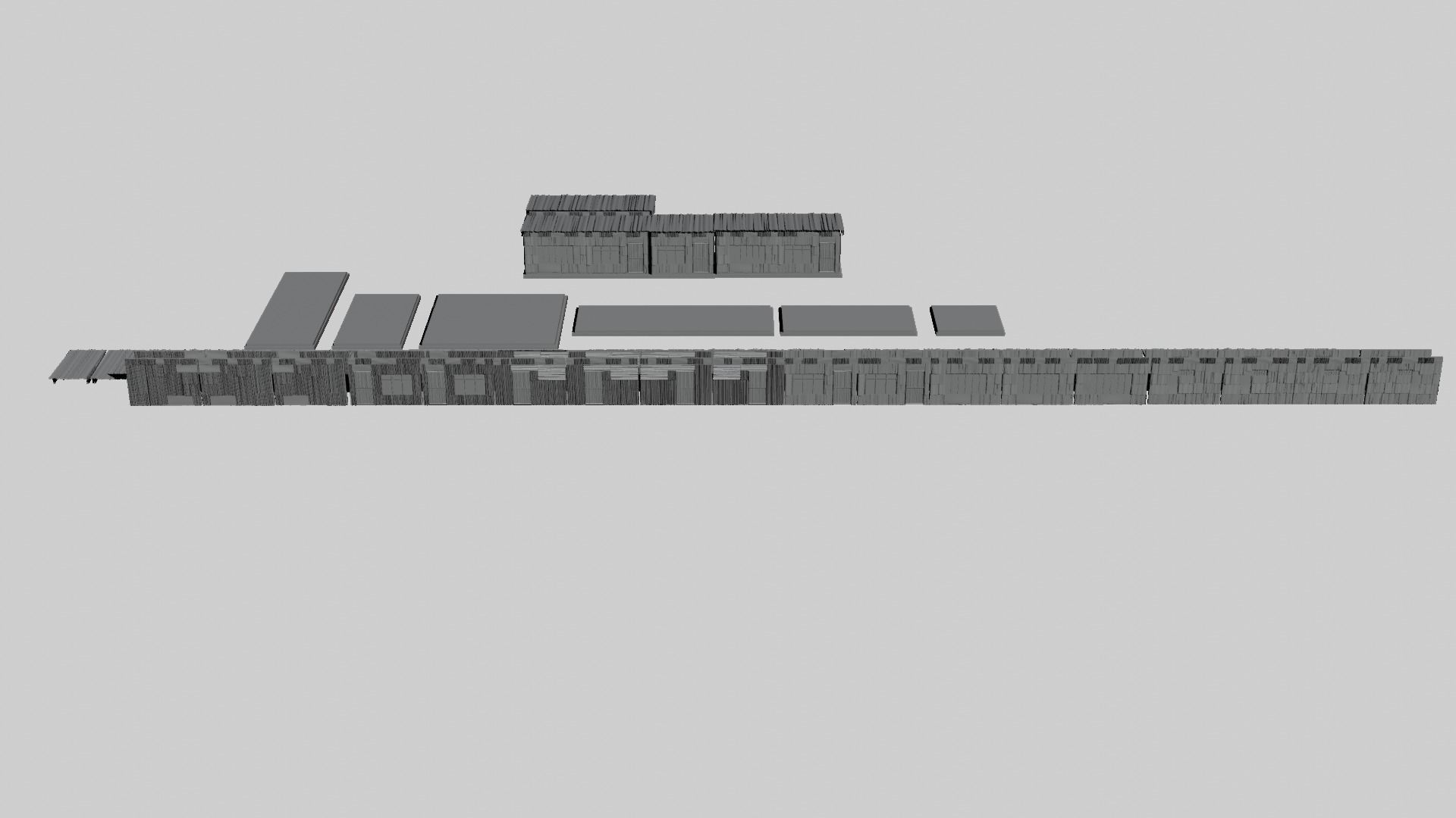 3D model Zinc wall pack VR / AR / low-poly | CGTrader