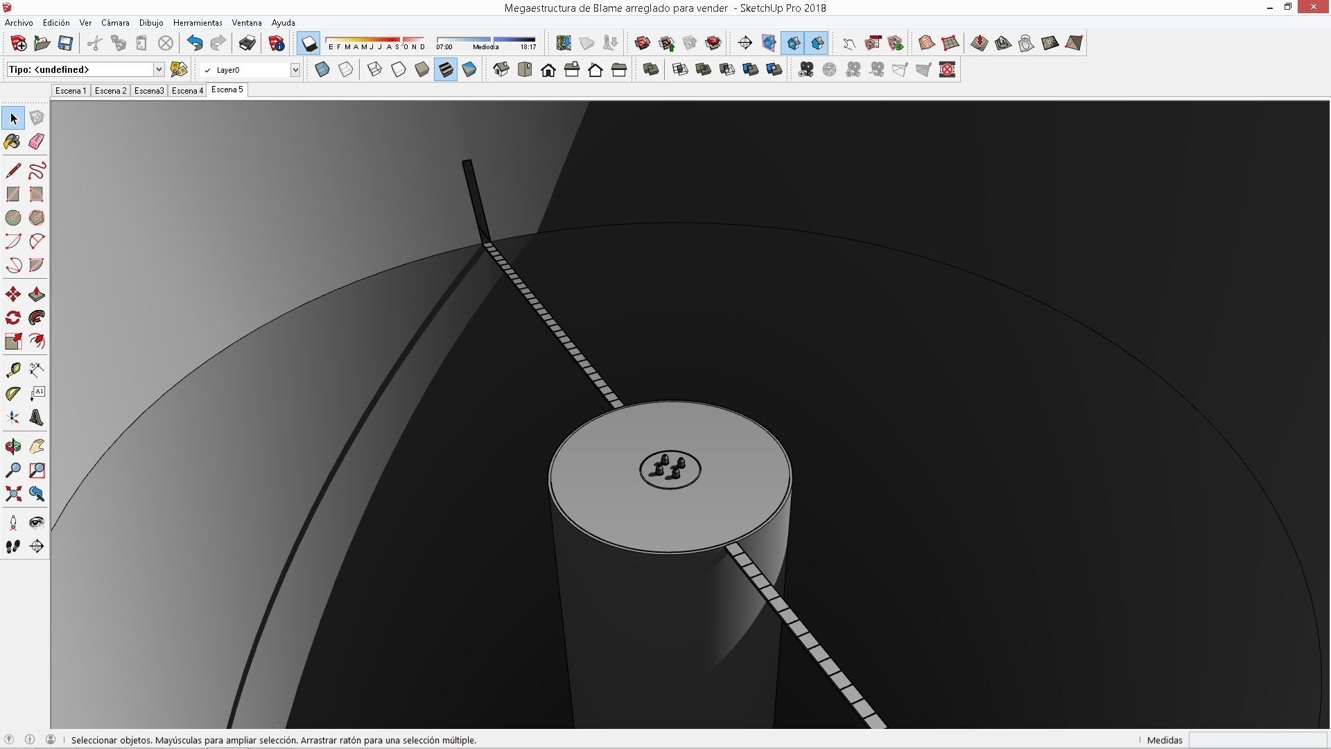 3D model Megastructure Continuous Body sector Blame Tsutomu Nihei VR ...