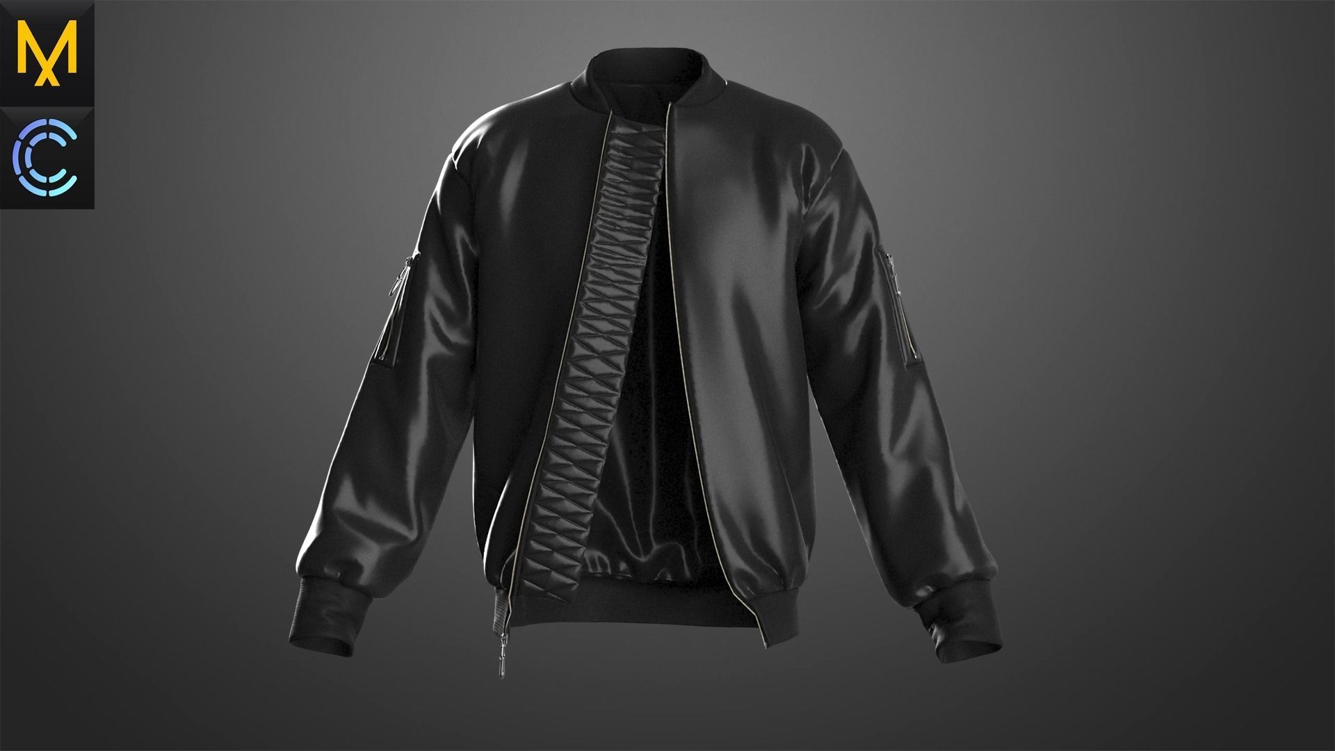 Bomber Male OBJ mtl FBX ZPRJ 3D model | CGTrader