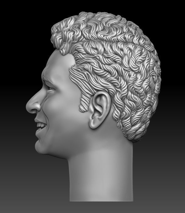 Sachin Tendulkar Head 3D model 3D printable | CGTrader