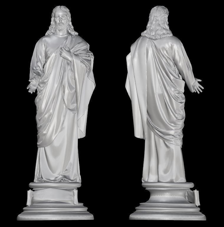Jesus 3D model 3D printable | CGTrader