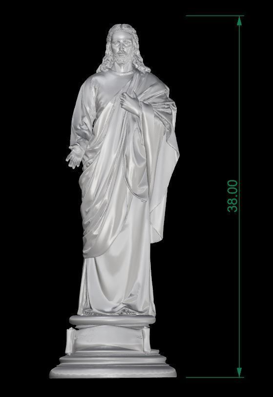 Jesus 3D model 3D printable | CGTrader