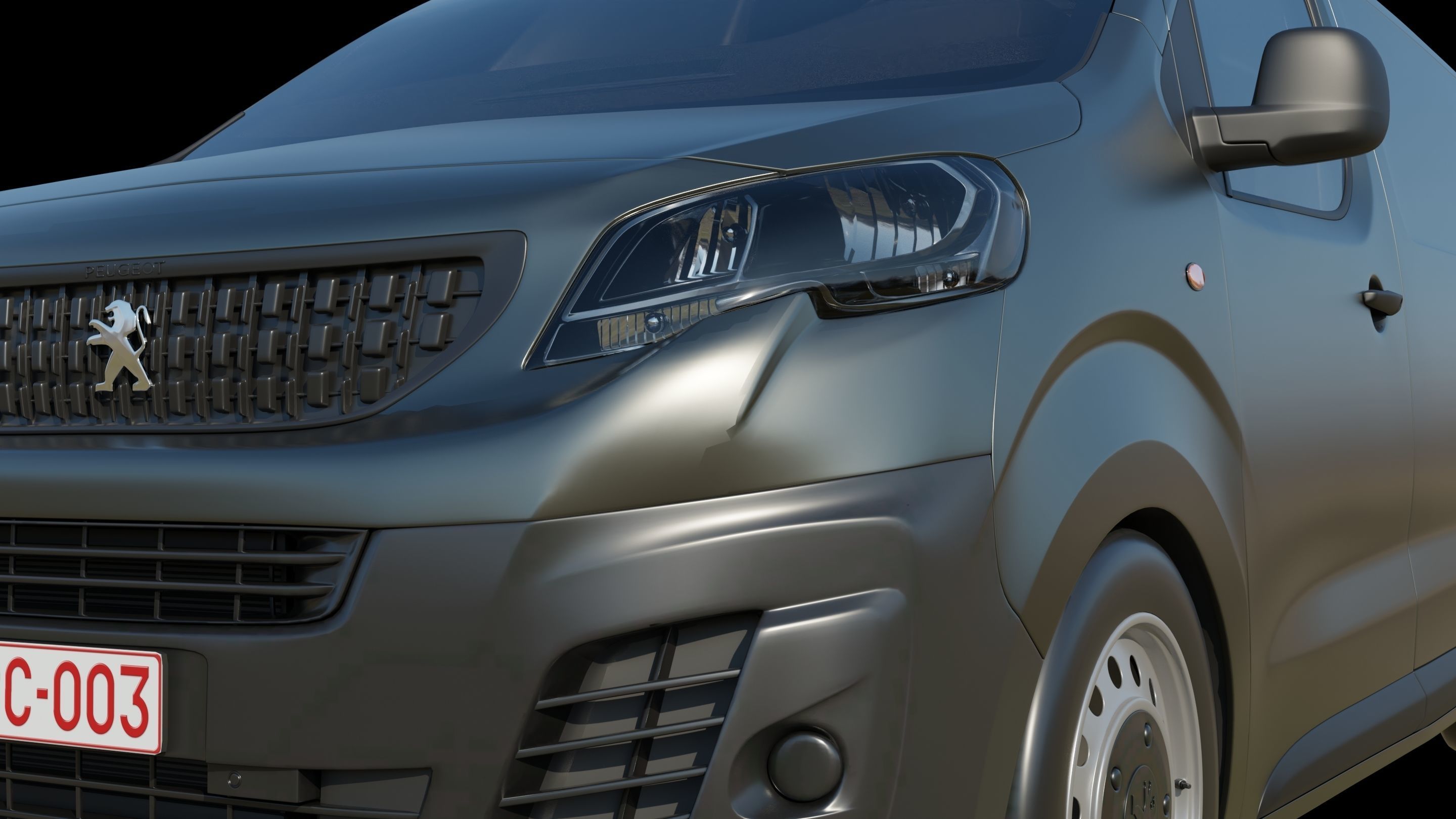 PEUGEOT MASTER CAR 3D model | CGTrader