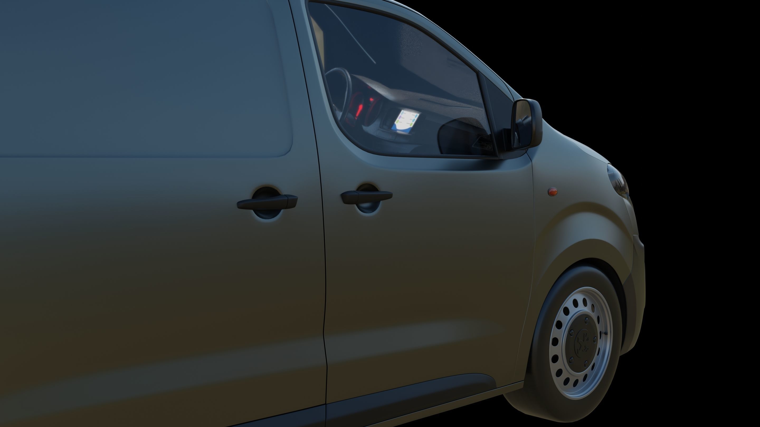 PEUGEOT MASTER CAR 3D model | CGTrader