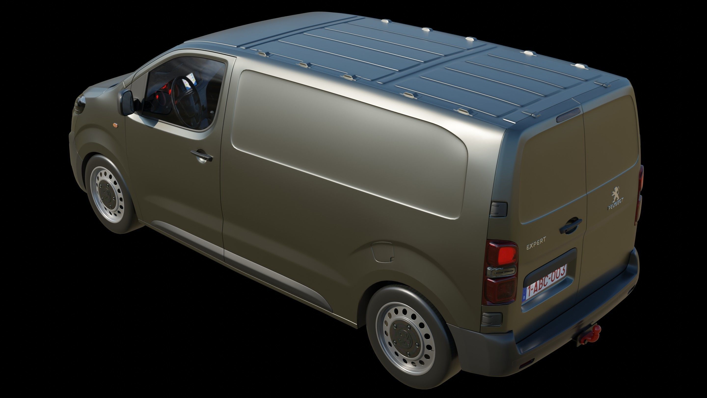 PEUGEOT MASTER CAR 3D model | CGTrader