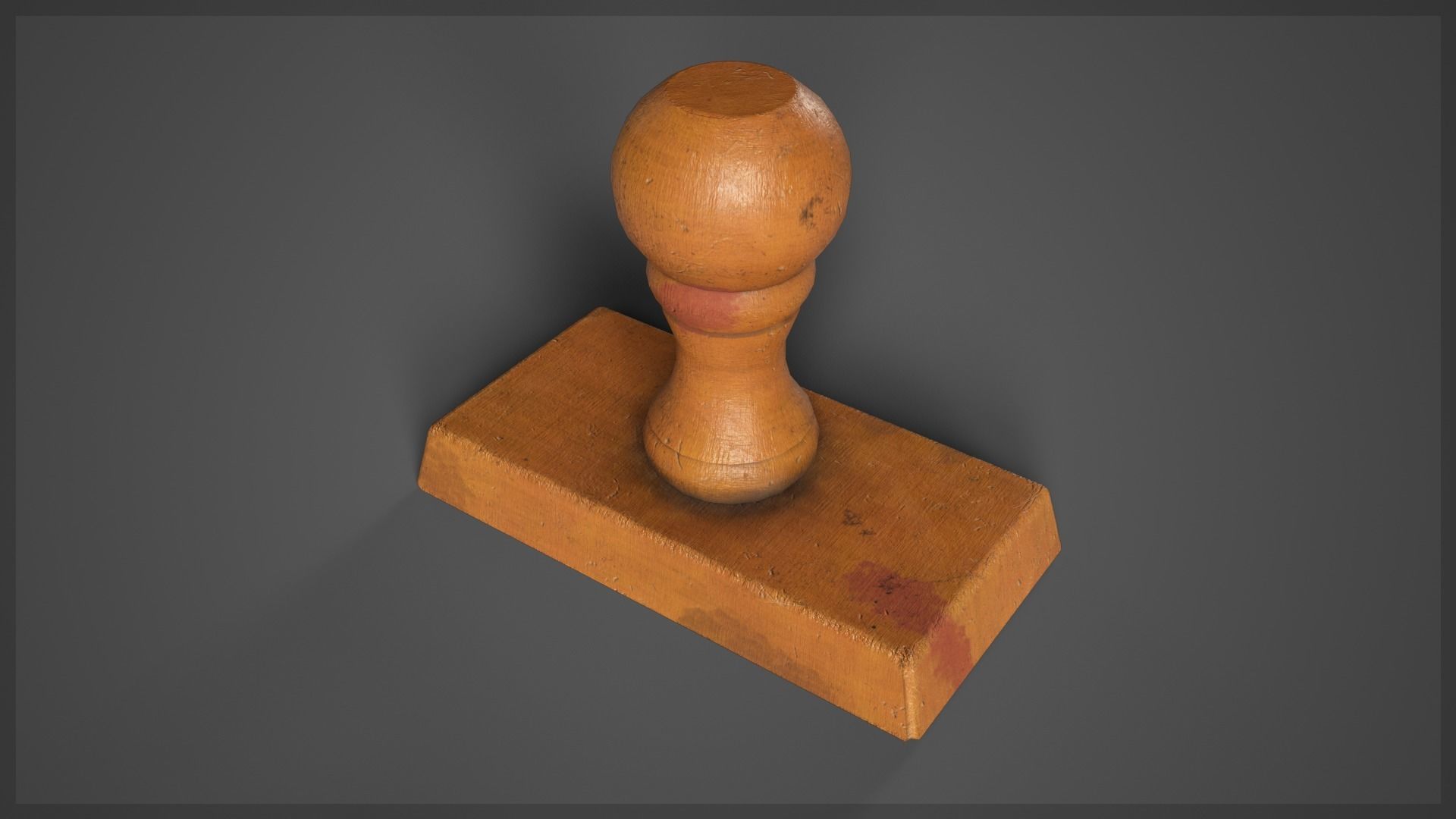 3D model Old Stamps VR / AR / low-poly | CGTrader
