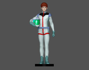 Amuro ray 3D Printing Models | CGTrader