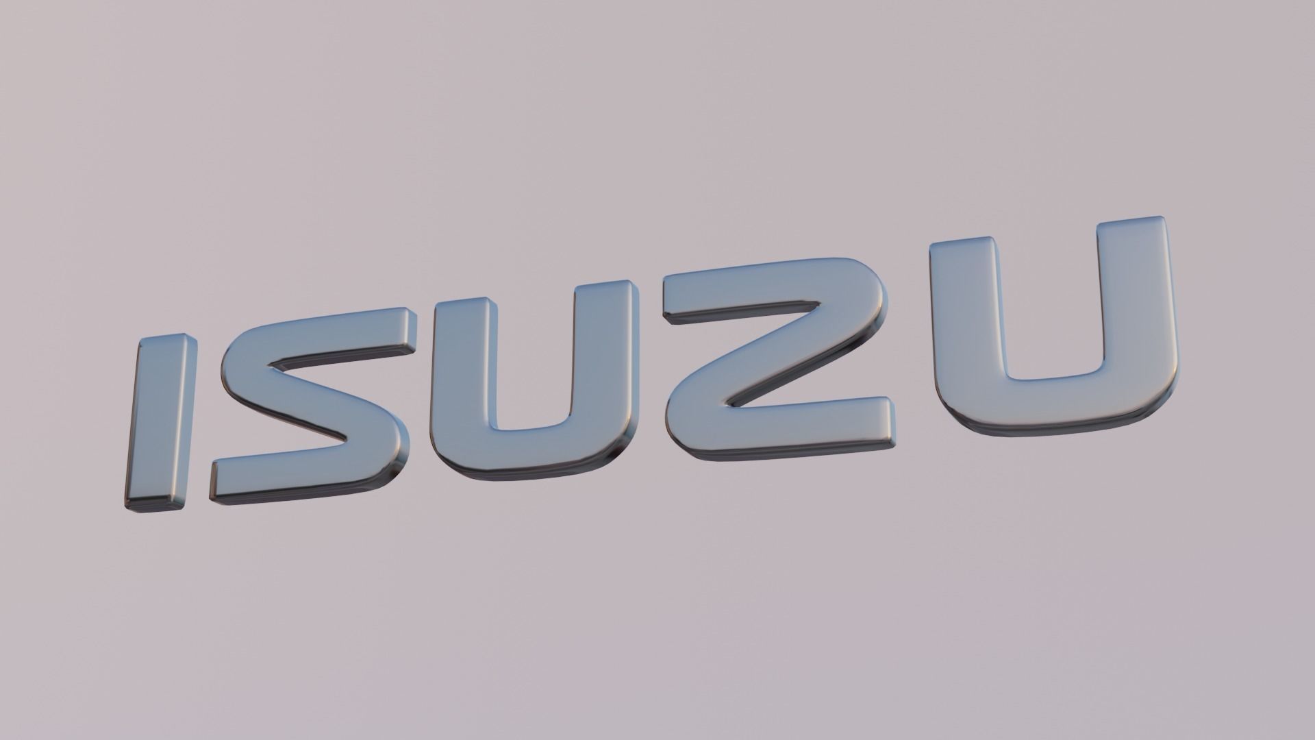 3D model Isuzu Logo - Badge - Emblem VR / AR / low-poly | CGTrader