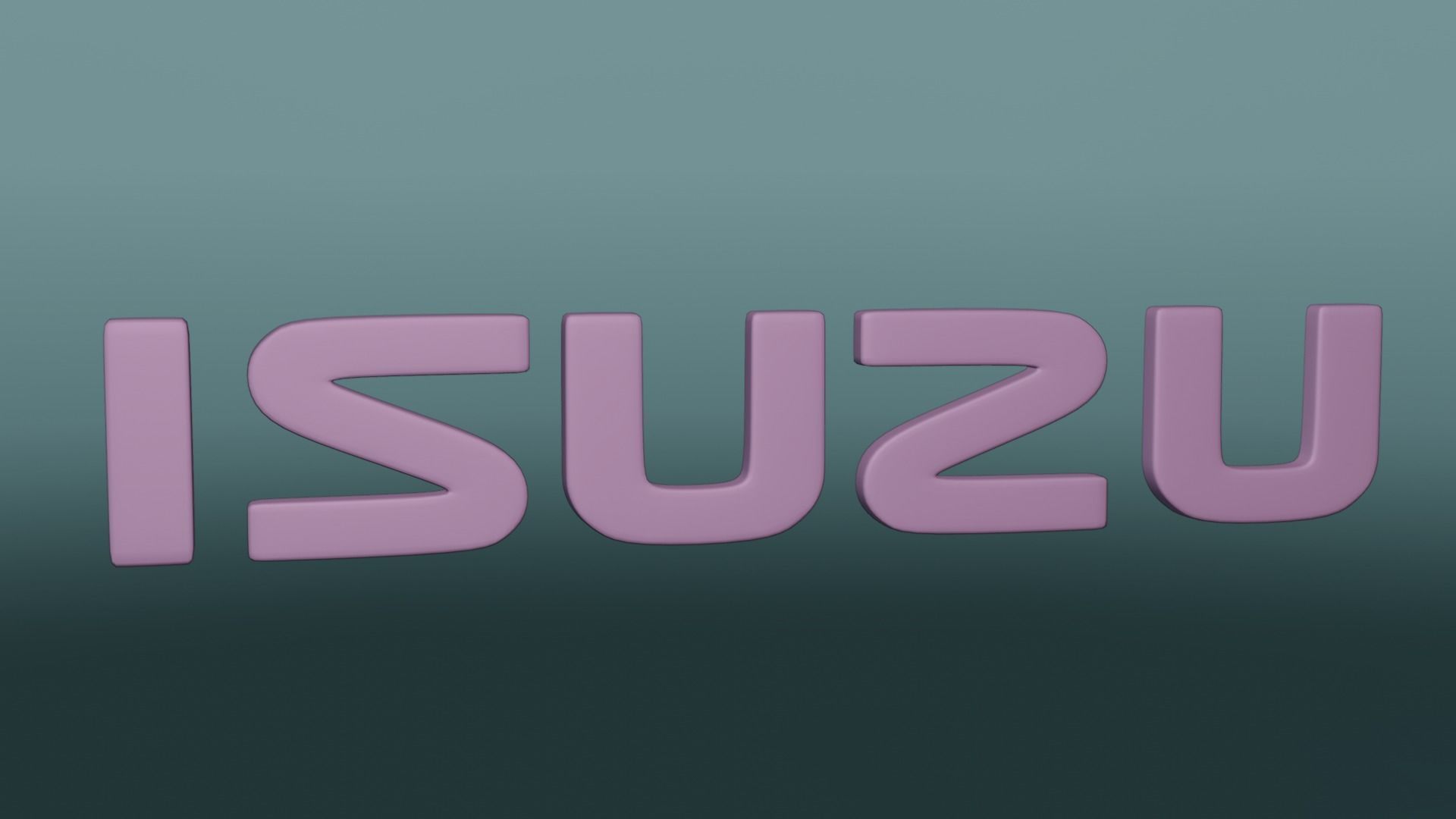 3D model Isuzu Logo - Badge - Emblem VR / AR / low-poly | CGTrader