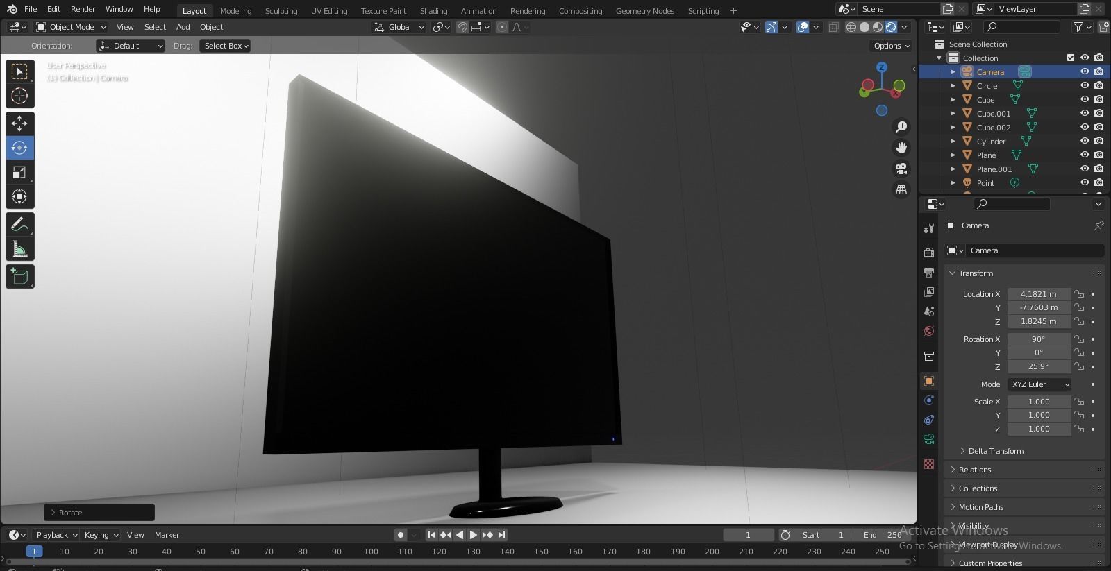 LED IPS Frameless Monitor 3D Model 3D model | CGTrader