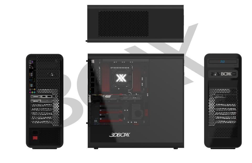 Boxx Workstation free 3D model | CGTrader